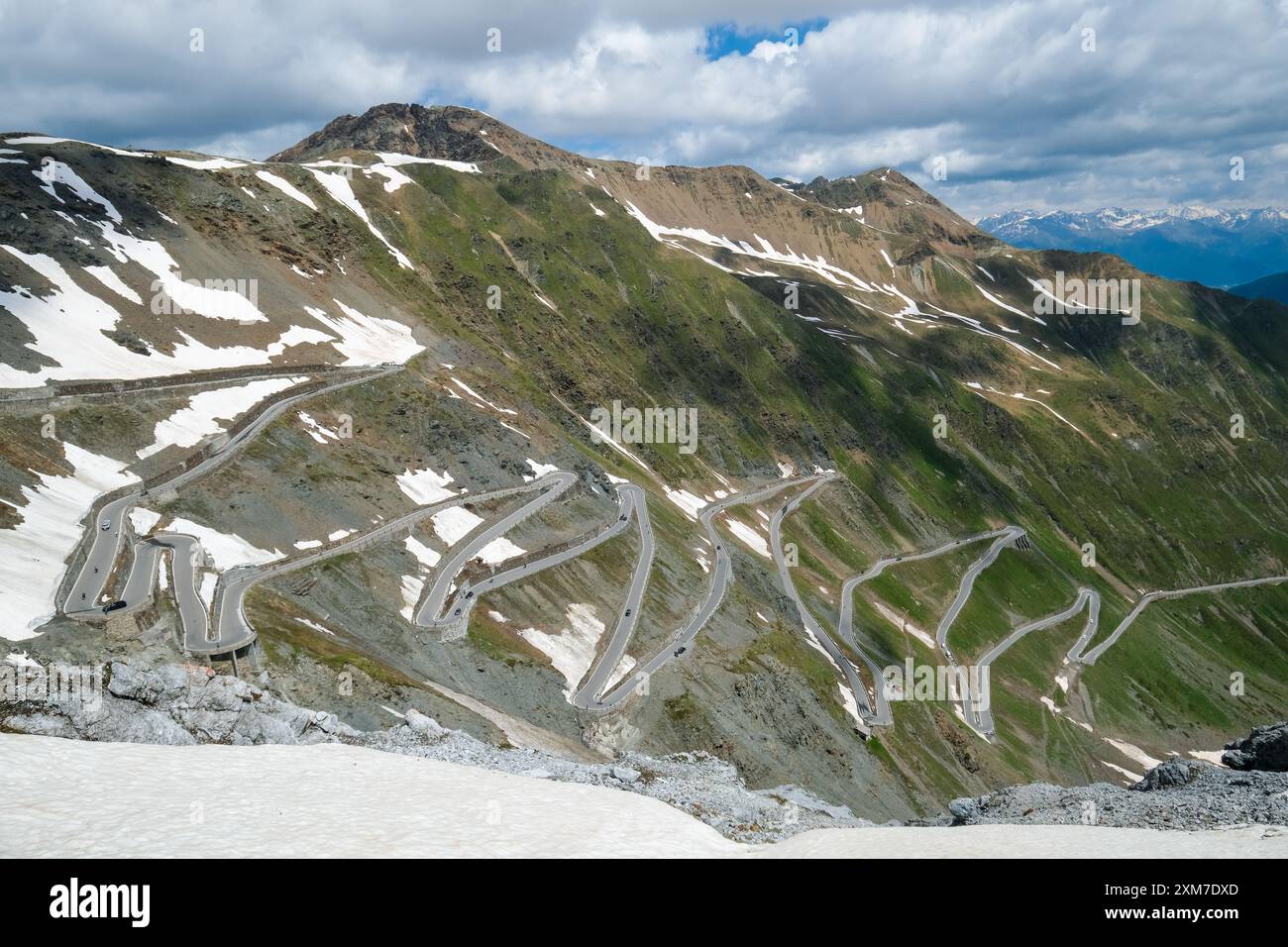 Stilfserjoch, Vinchgau, South Tyrol, Italy - Stilfser Joch pass road ...
