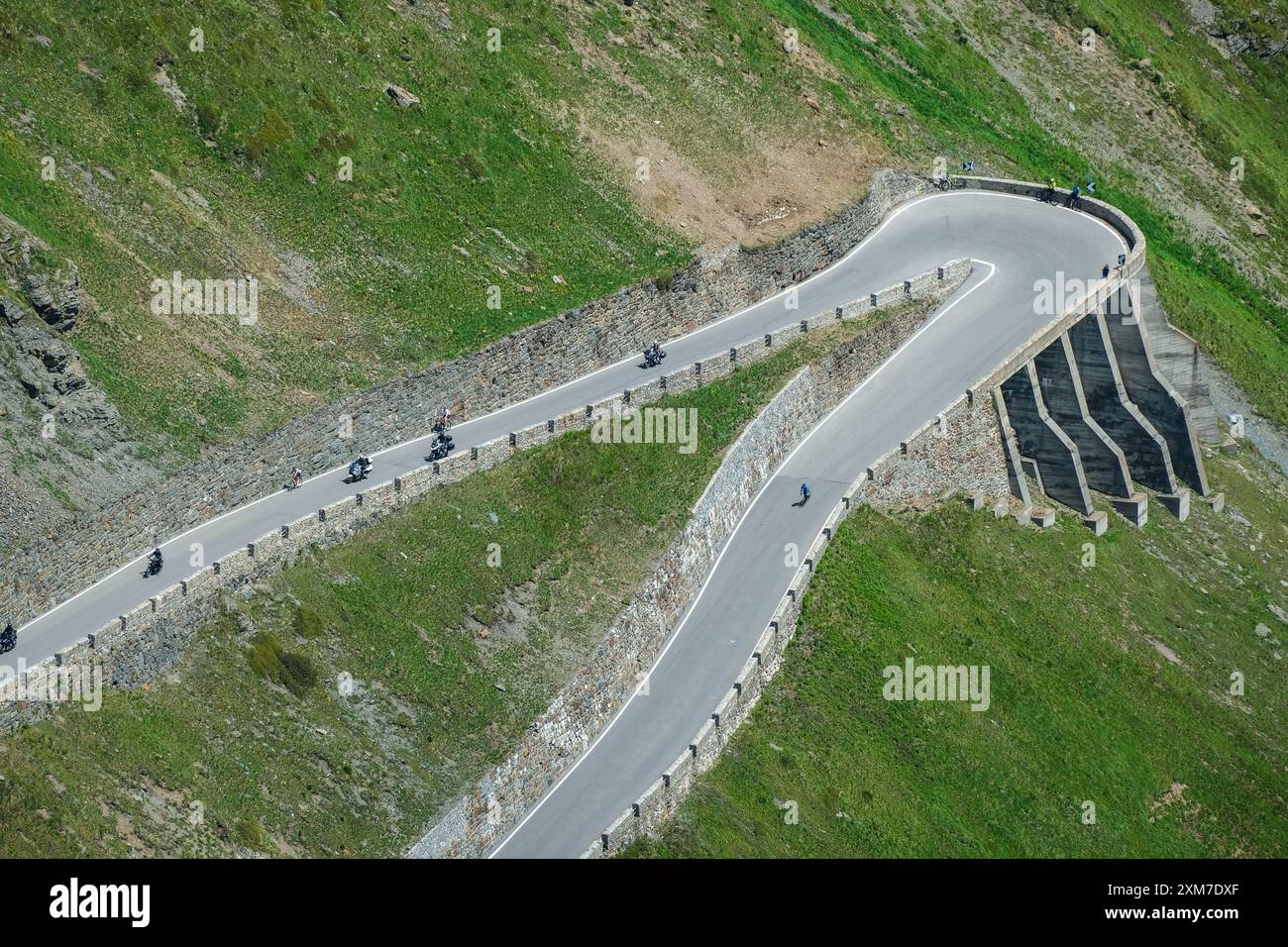 Stilfserjoch, Vinchgau, South Tyrol, Italy - Stilfser Joch pass road ...