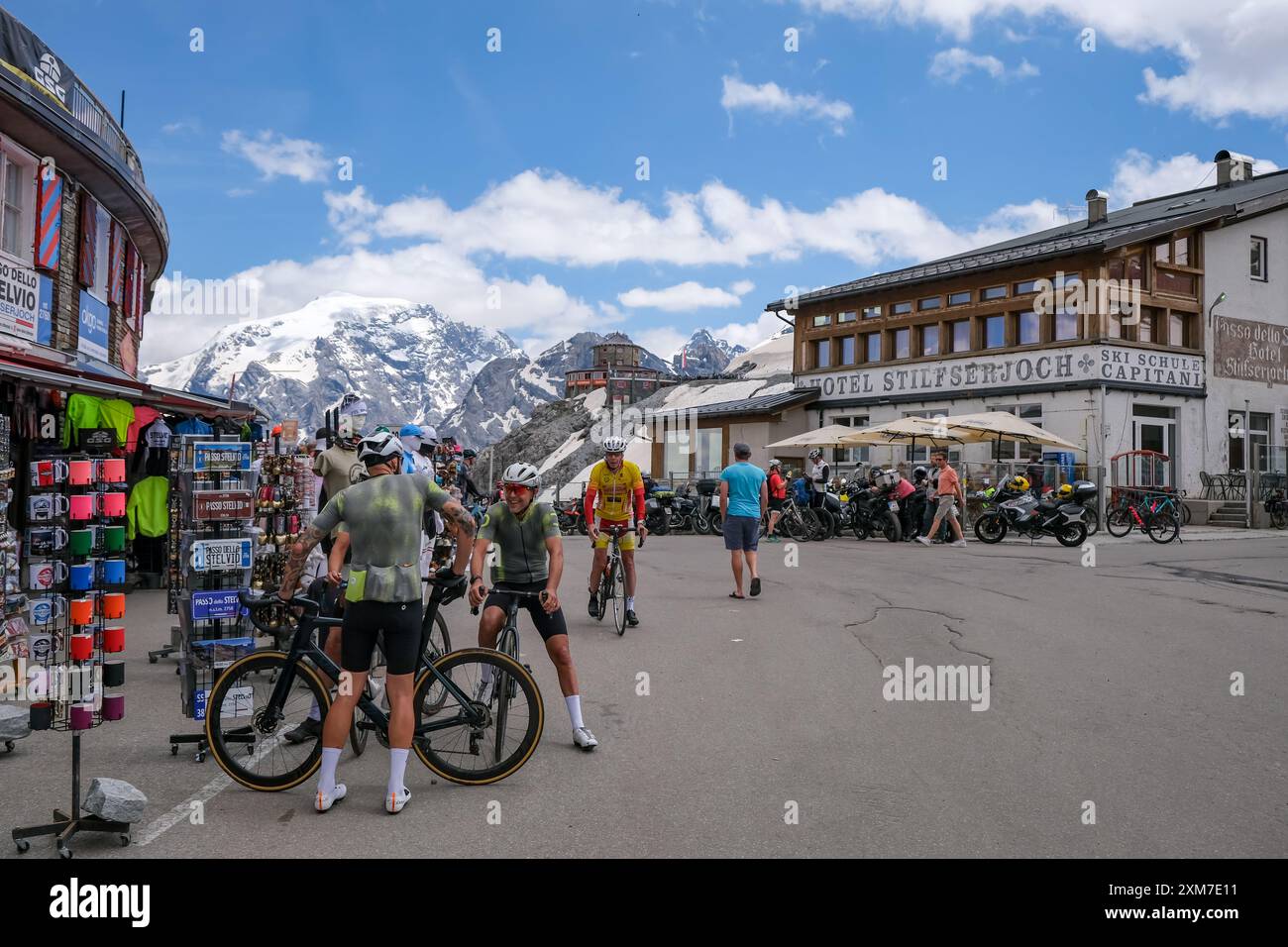 Stilfserjoch, Vinchgau, South Tyrol, Italy - Stilfser Joch pass road ...