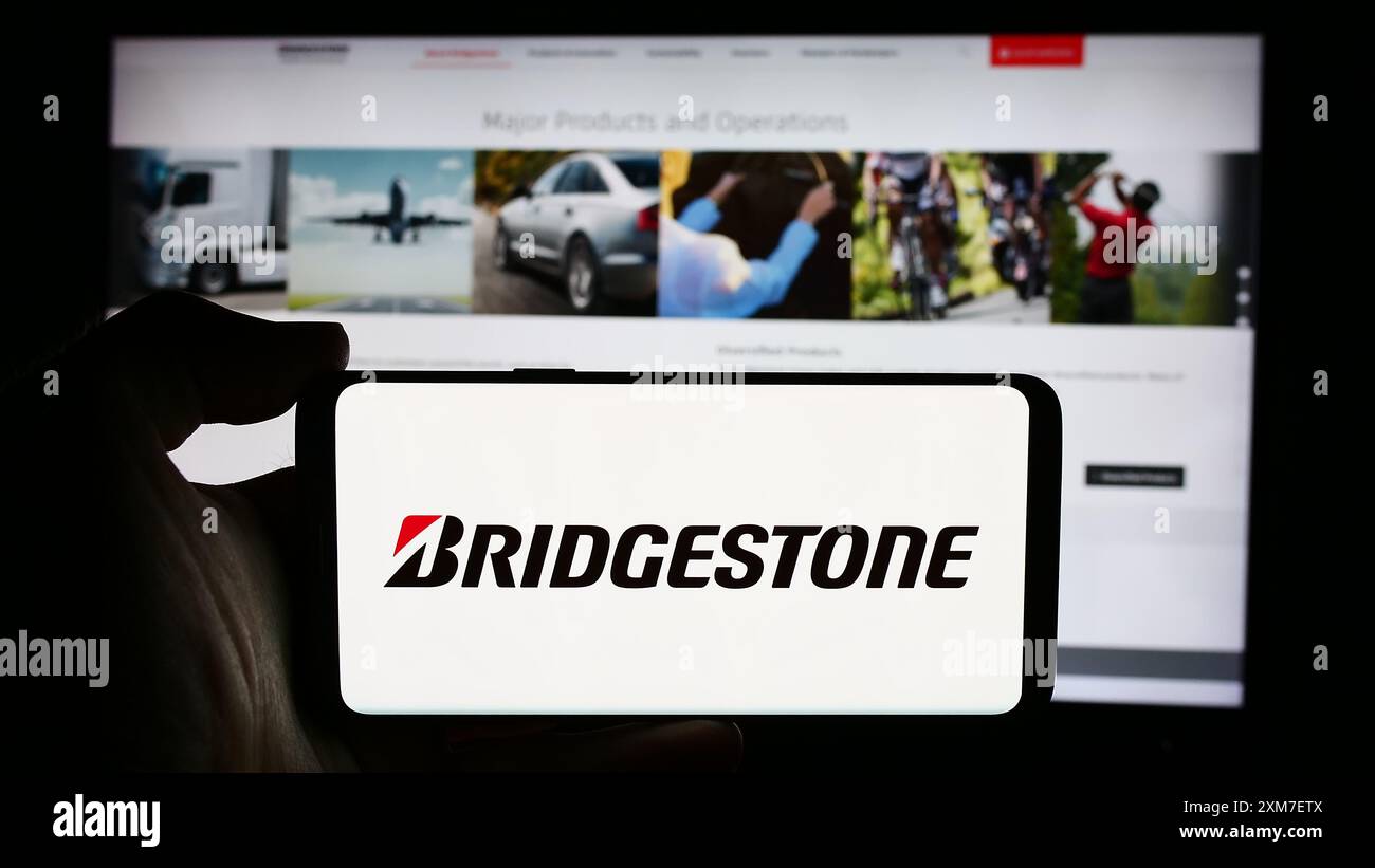 Bridgestone logo hi-res stock photography and images - Alamy