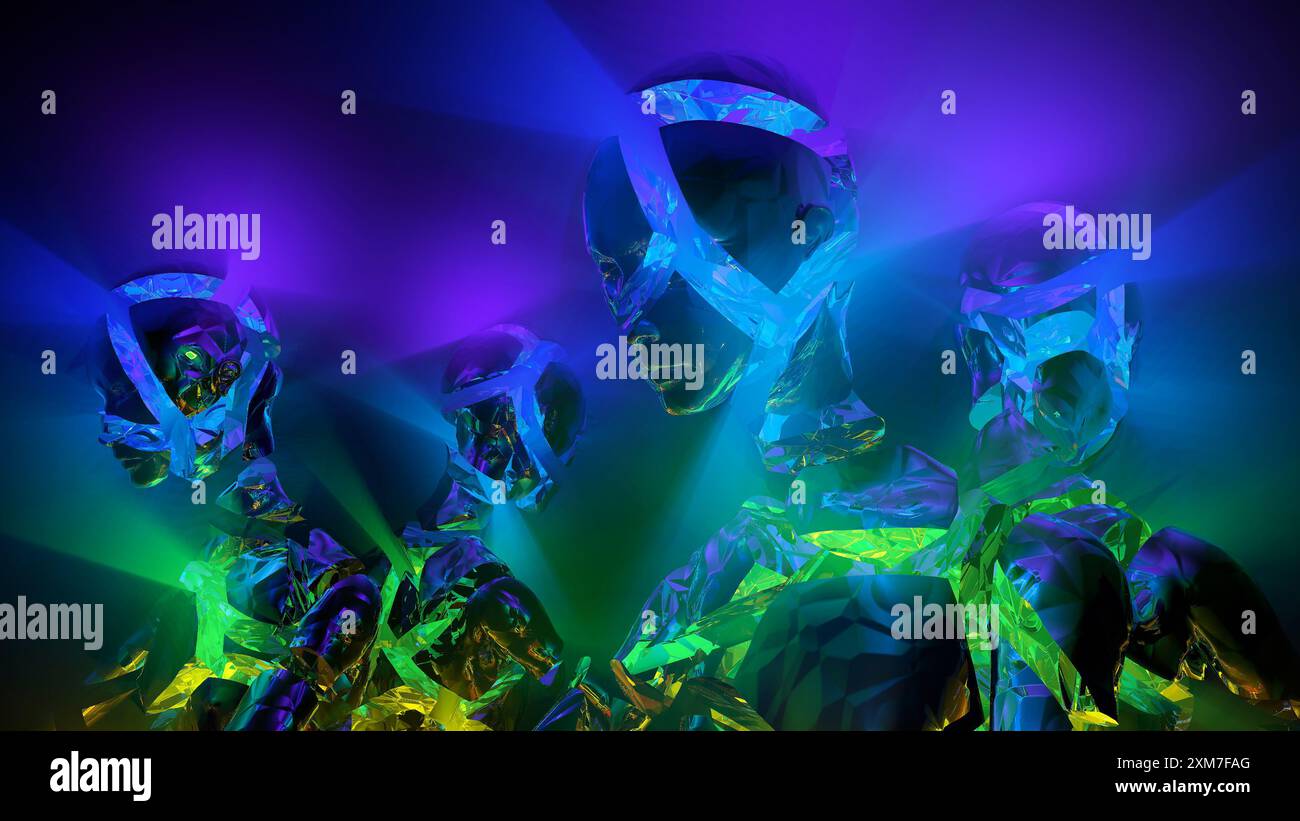 3d illustration. chakra system of human energy fields Stock Photo - Alamy