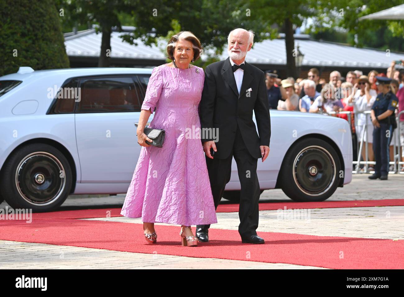 Richard Gaul mit Ehefrau Sybille Gaul. Eroeffnung der Bayreuther ...