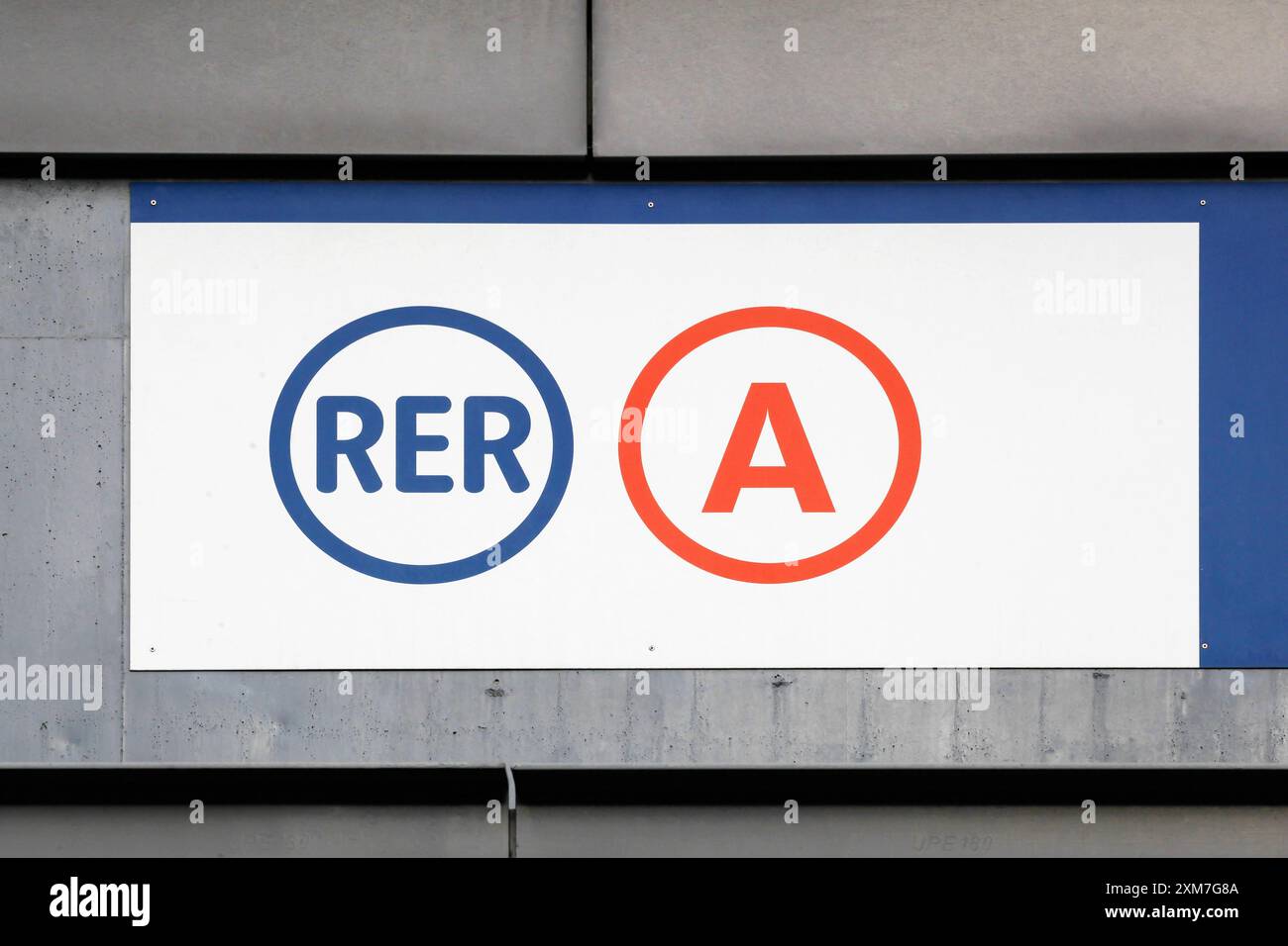 RER A is one of the five lines in the reseau express regional a hybrid ...