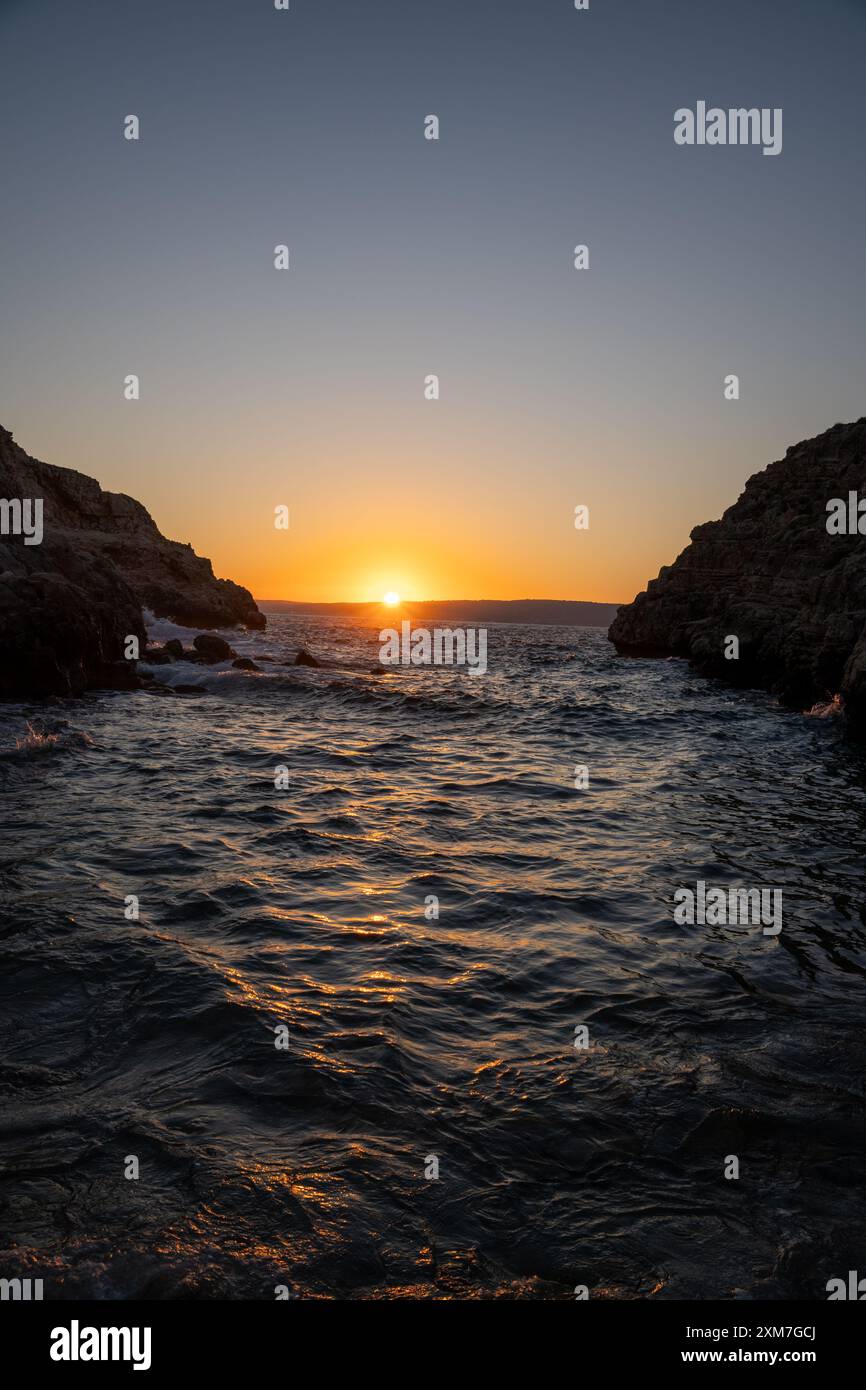 Crete sunset photography hi-res stock photography and images - Alamy