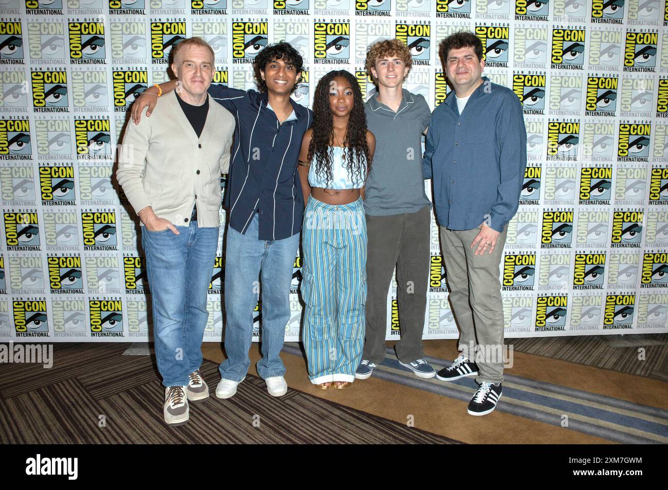 Jon Steinberg, Aryan Simhadri, Leah Sava Jeffries, Walker Scobell und ...