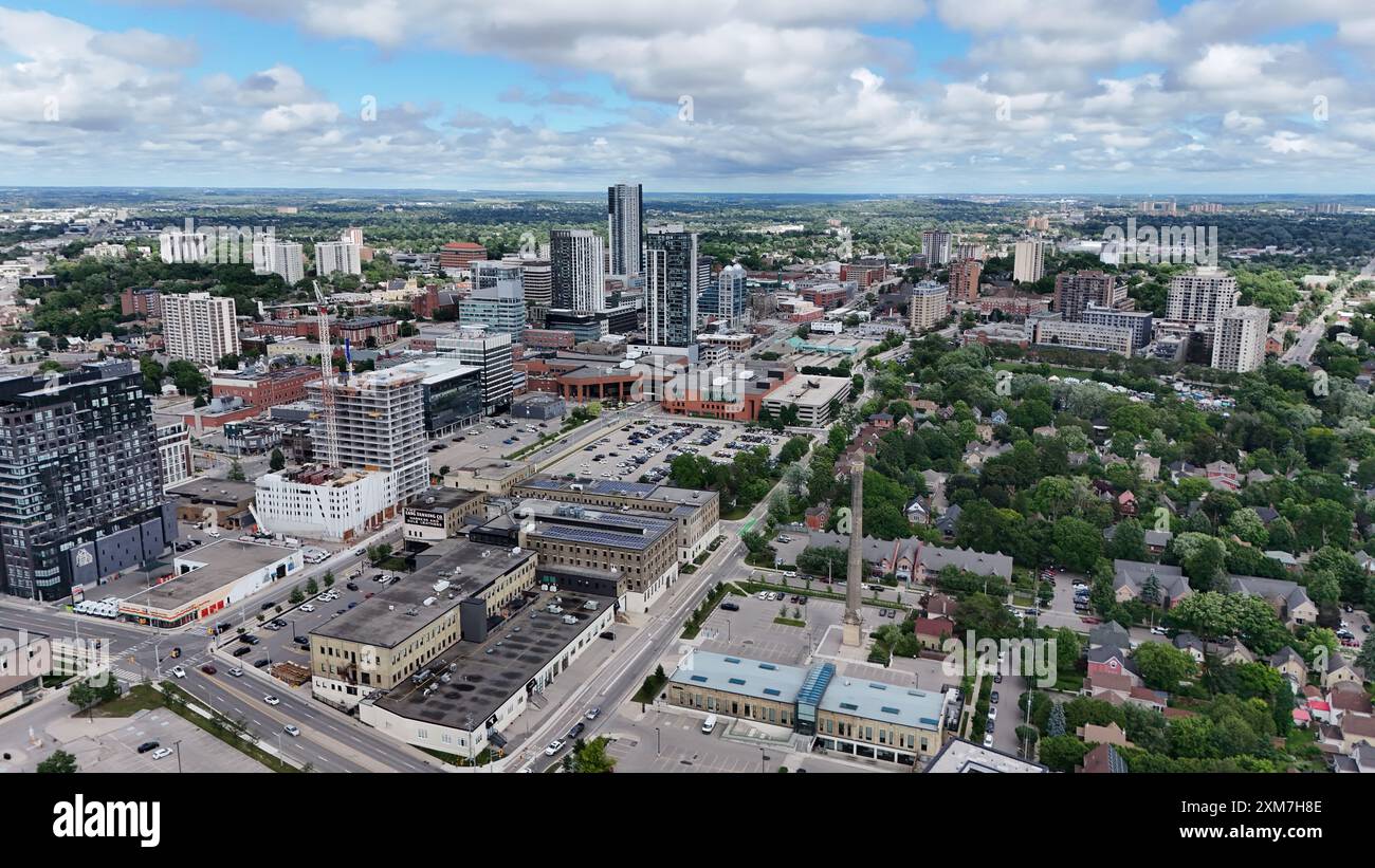 Aerial view waterloo ontario canada hi-res stock photography and images ...