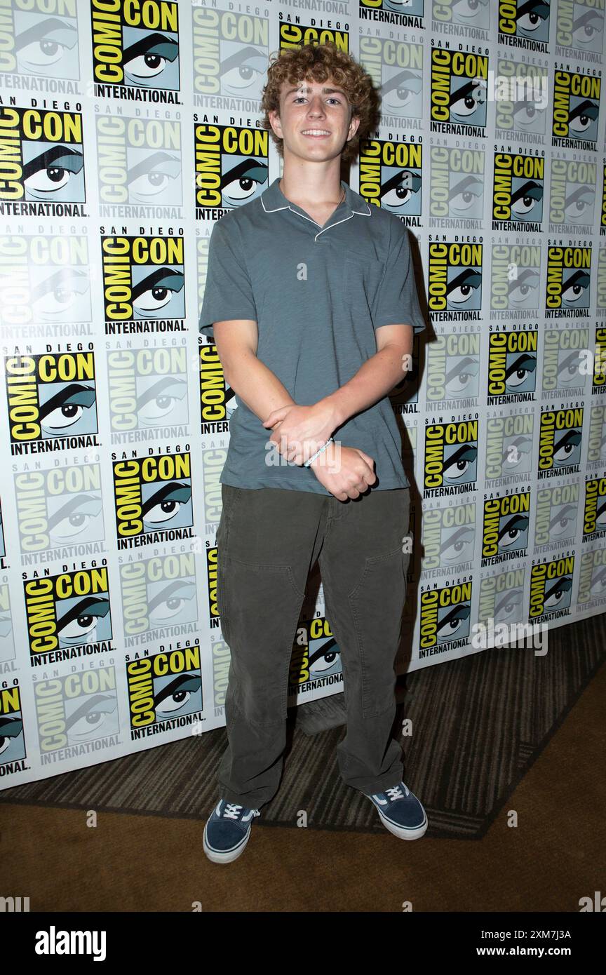 Walker Scobell beim Photocall zur Disney+ Serie ' Percy Jackson and the ...