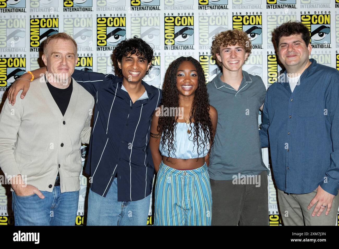 Jon Steinberg, Aryan Simhadri, Leah Sava Jeffries, Walker Scobell und ...