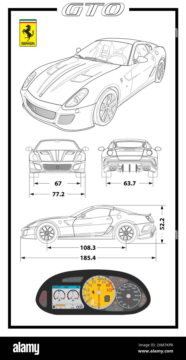 Ferrari Blueprint