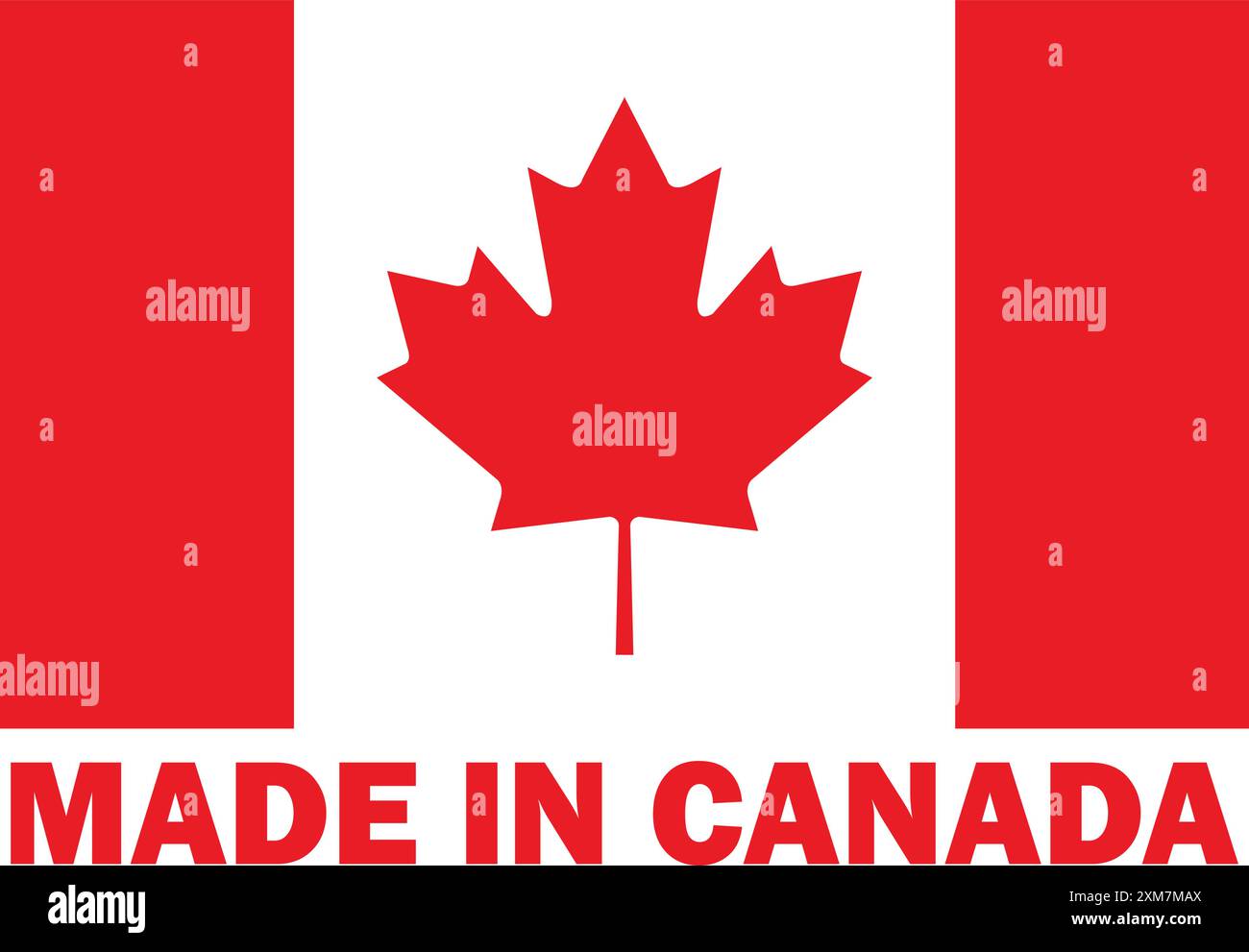 Canadian manufacturing Stock Vector Images - Alamy