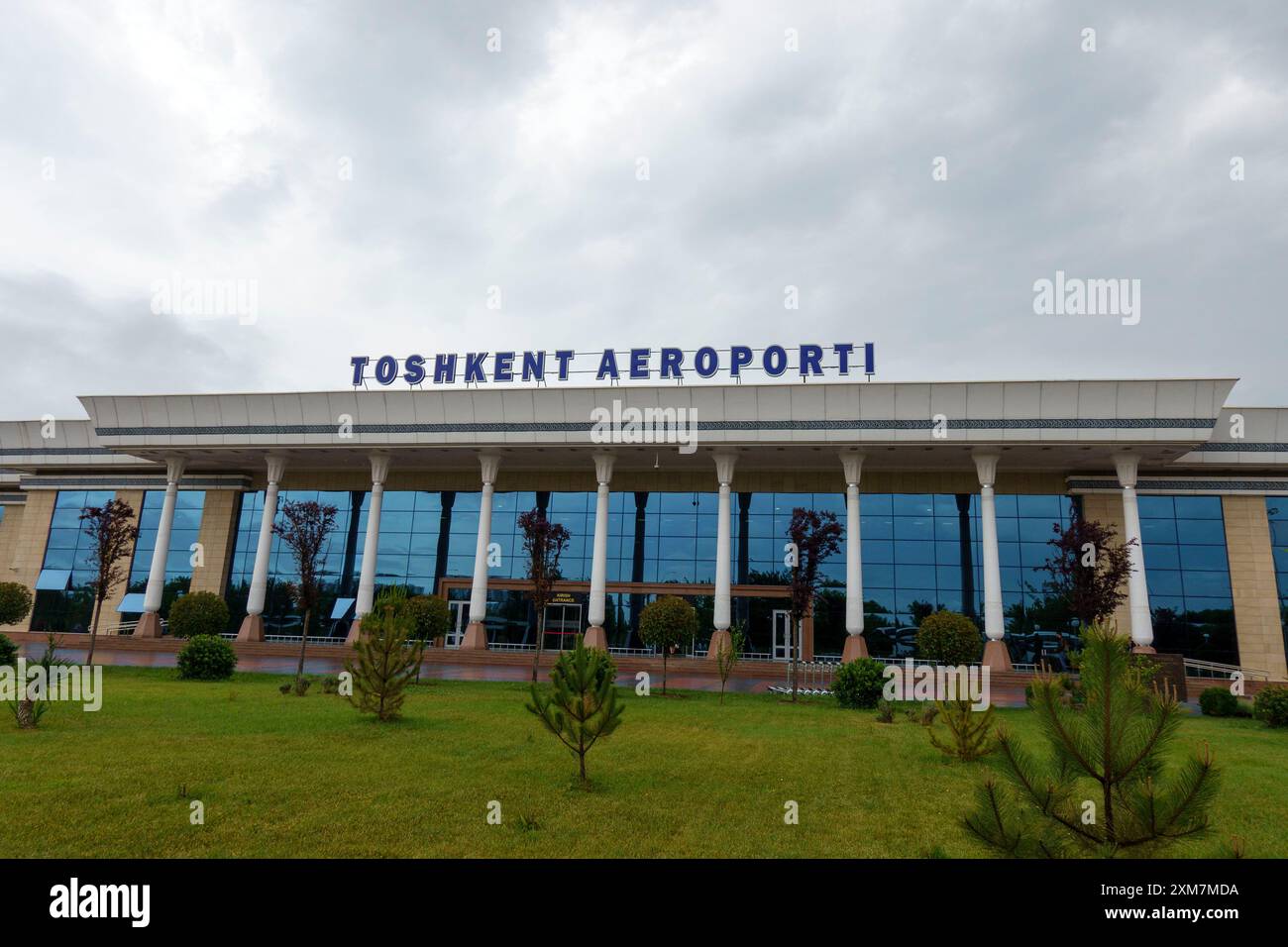 Toshkent airport in Tashkent, Uzbekistan Stock Photo - Alamy