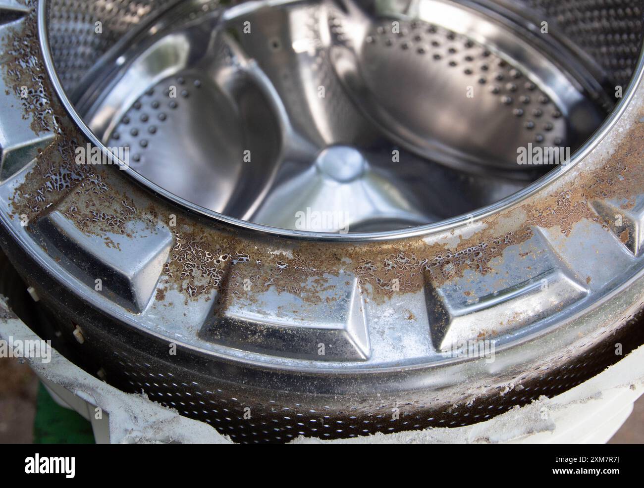 Disassembling the washing machine drum to replace the cross. Washing ...