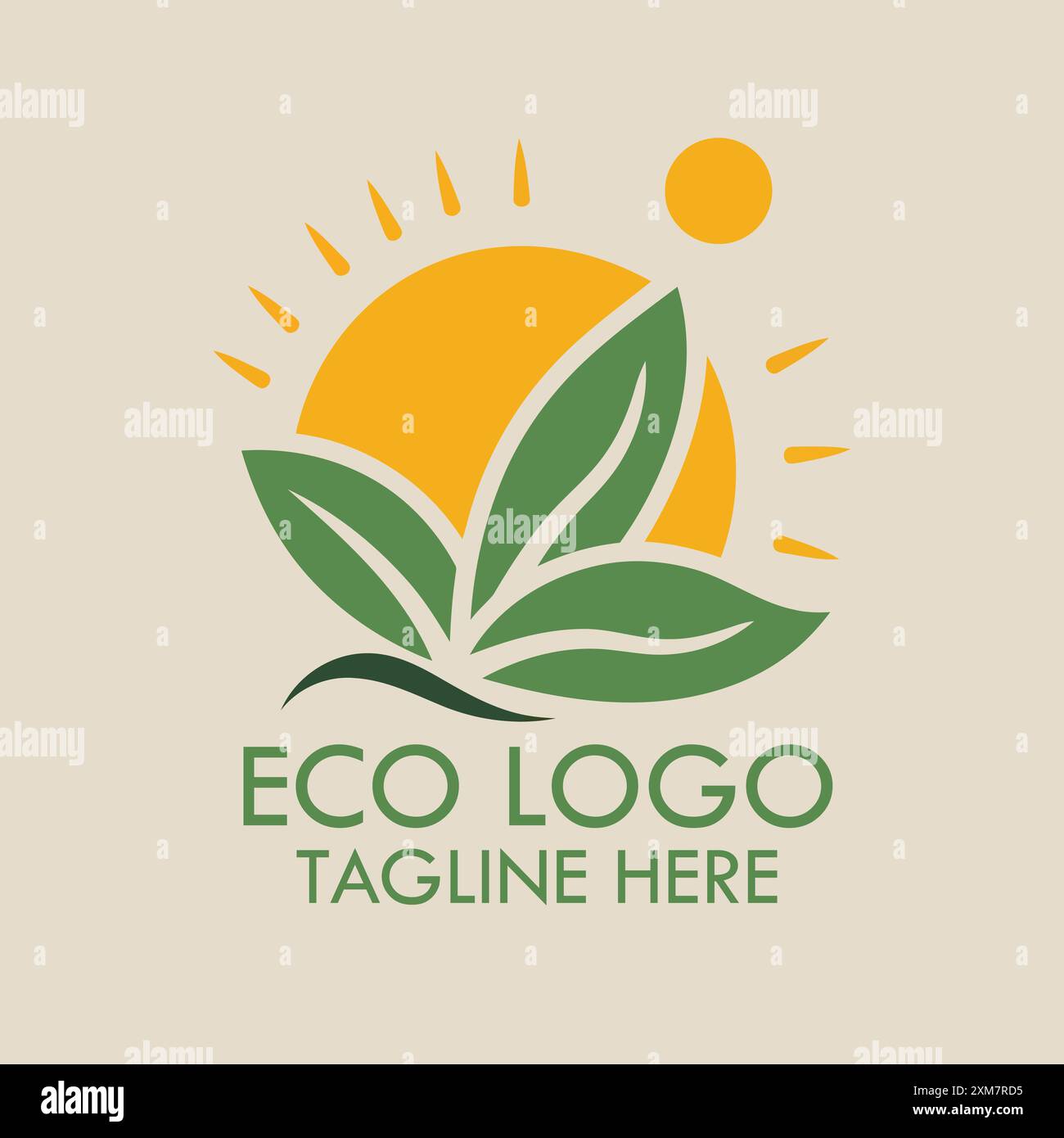Bio Logo - eco logo or label Natural, organic product, vector badge ...