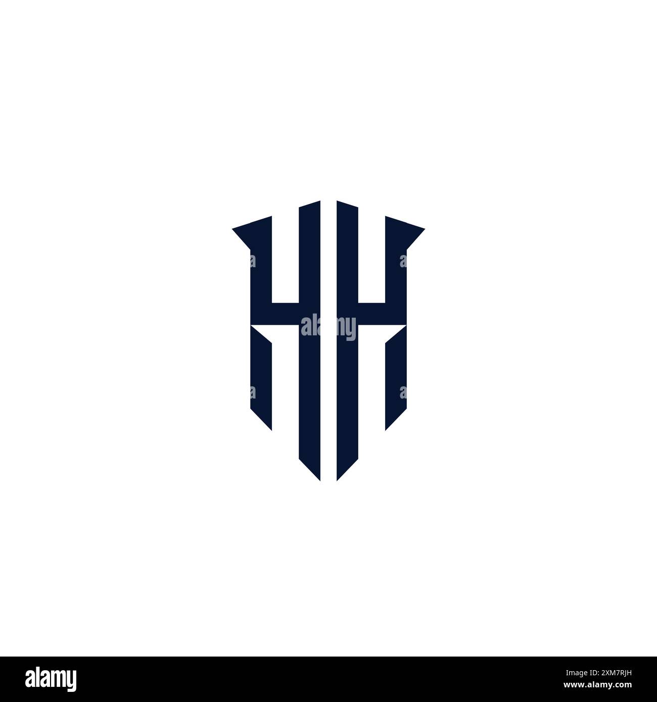 Hh letter logo design hi-res stock photography and images - Alamy