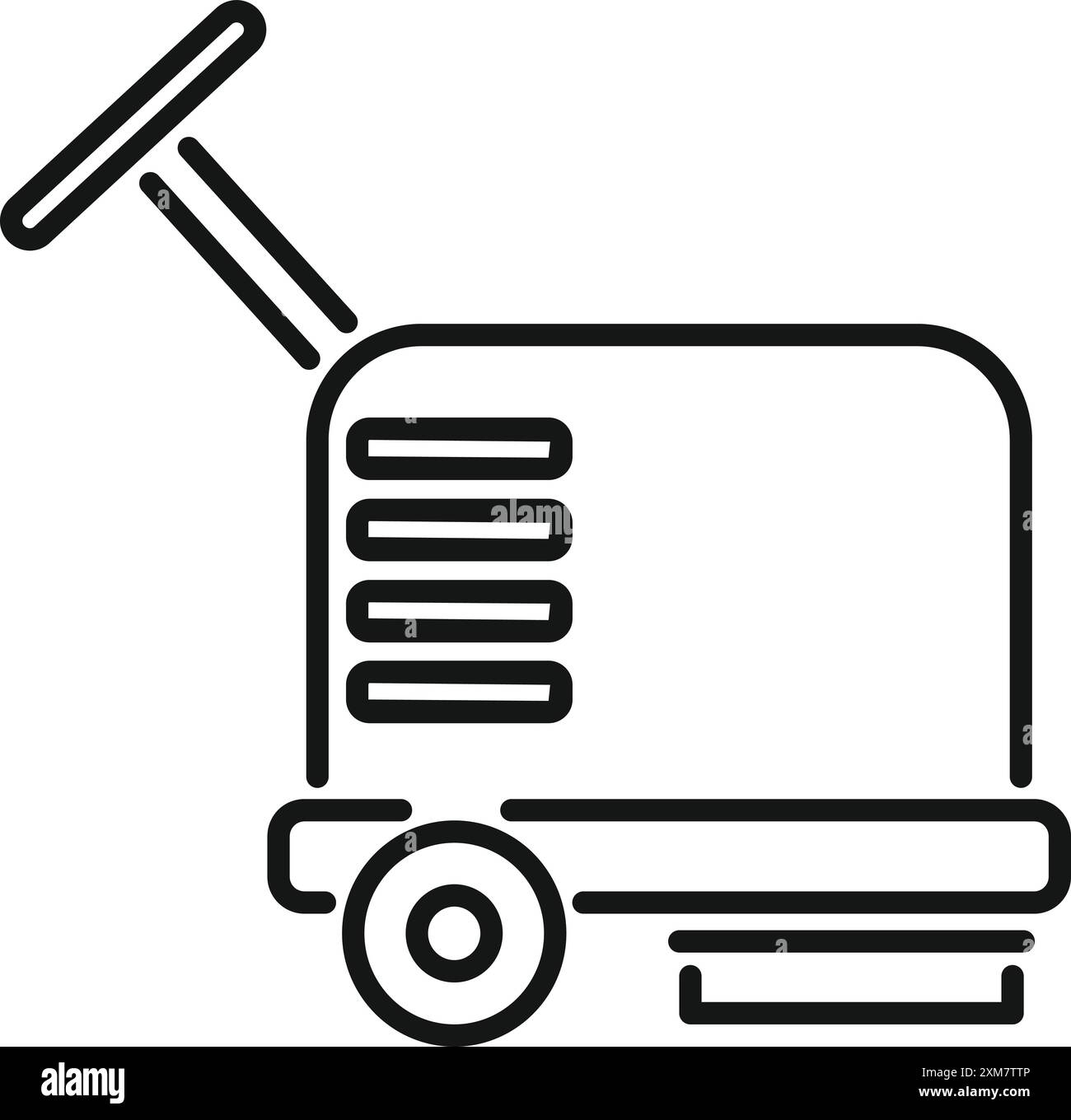 Simple current generator Black and White Stock Photos & Images - Alamy