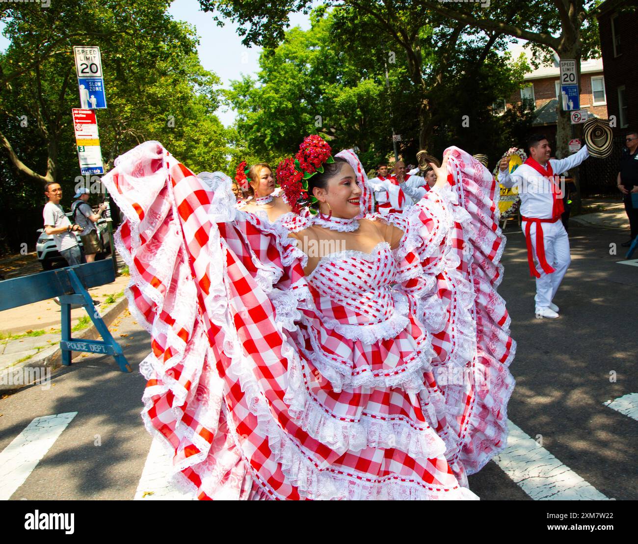 The annual Colombian Flower Festival Parade, or Desfile de Silleteros ...