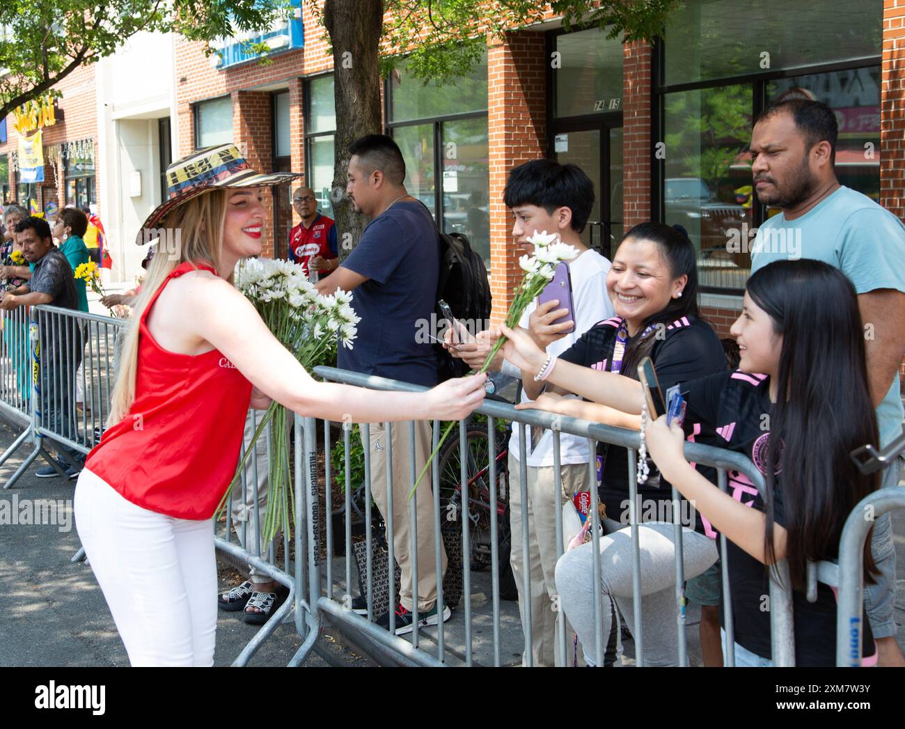 The annual Colombian Flower Festival Parade, or Desfile de Silleteros ...