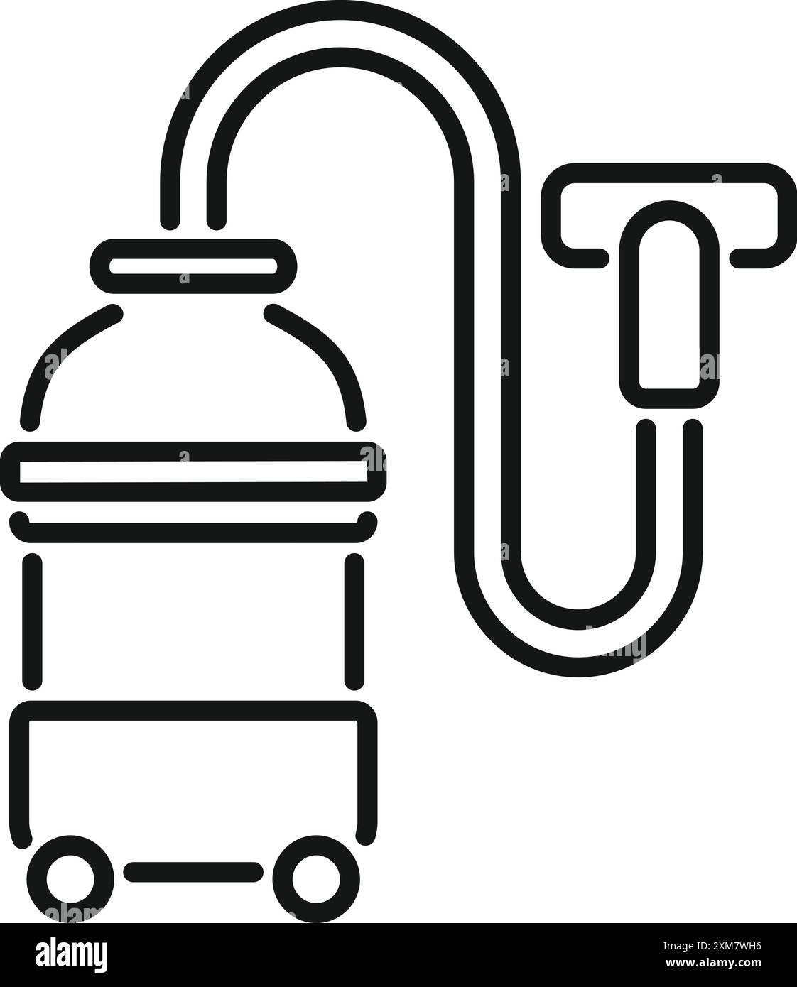 Professional cleaning equipment cleaning cart vacuum cleaner using a ...