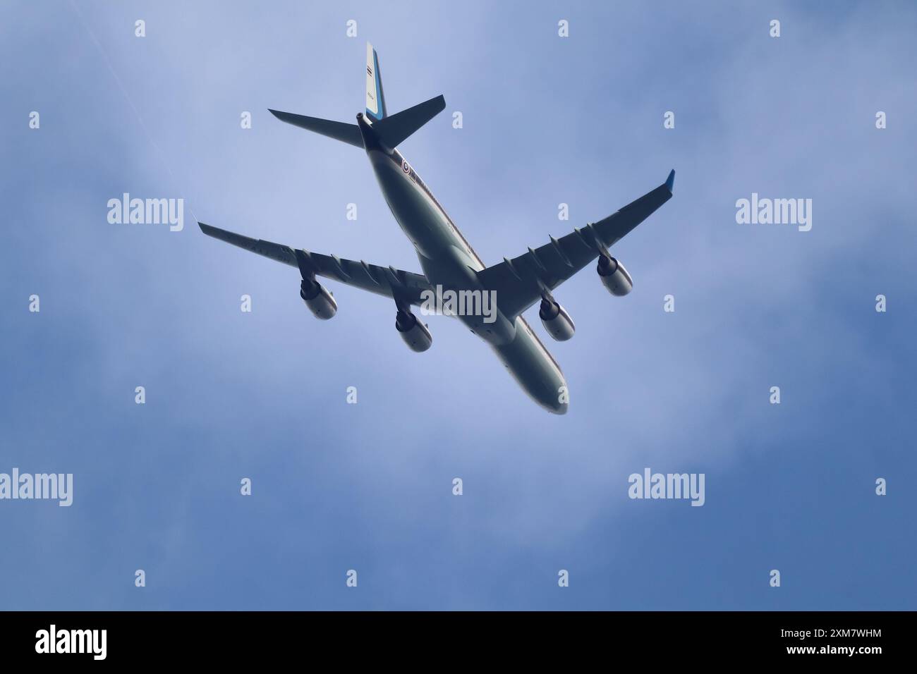 Chiangmai, Thailand - July 26 2024: HS-TYV Airbus A340-500 of Royal ...
