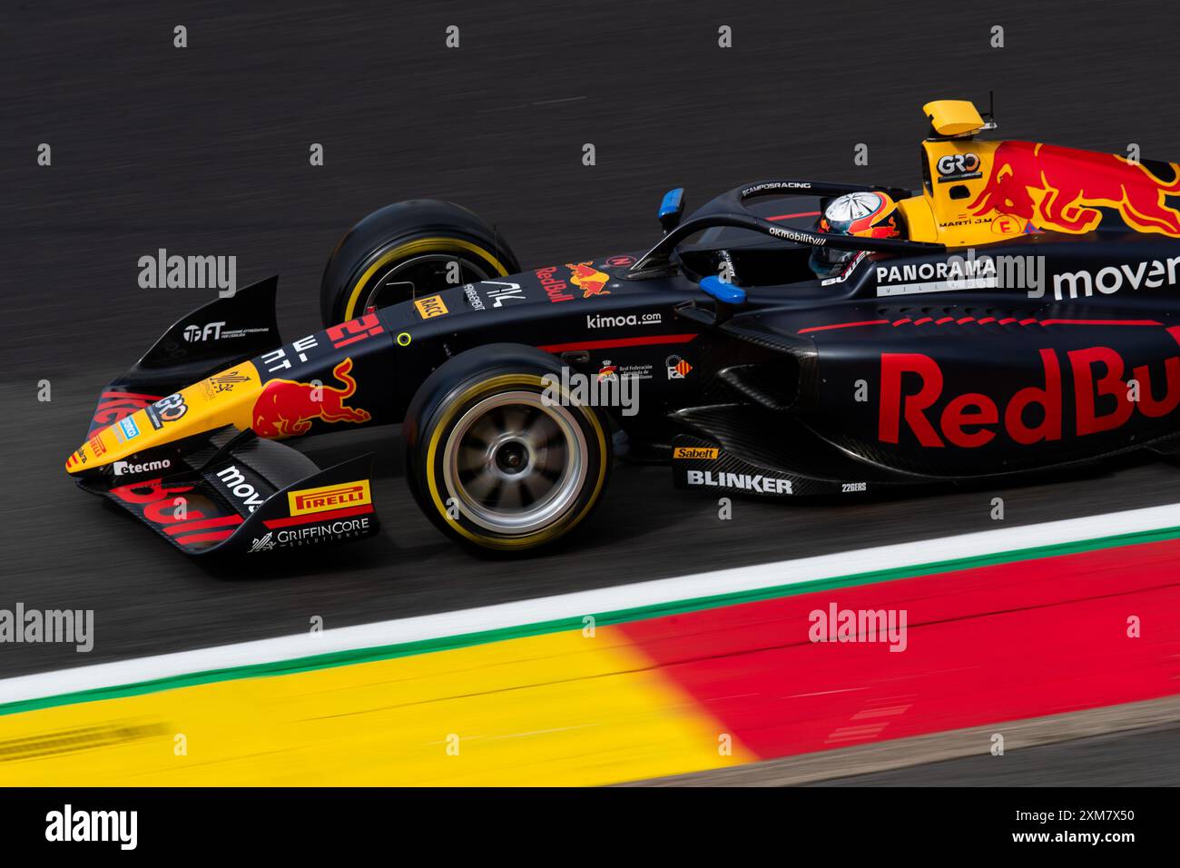 21 MARTI Pepe (spa), Campos Racing, Dallara F2 2024, action during the ...