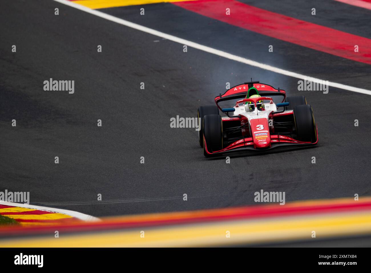 03 BEARMAN Oliver (gbr), Prema Racing, Dallara F2 2024, action during ...