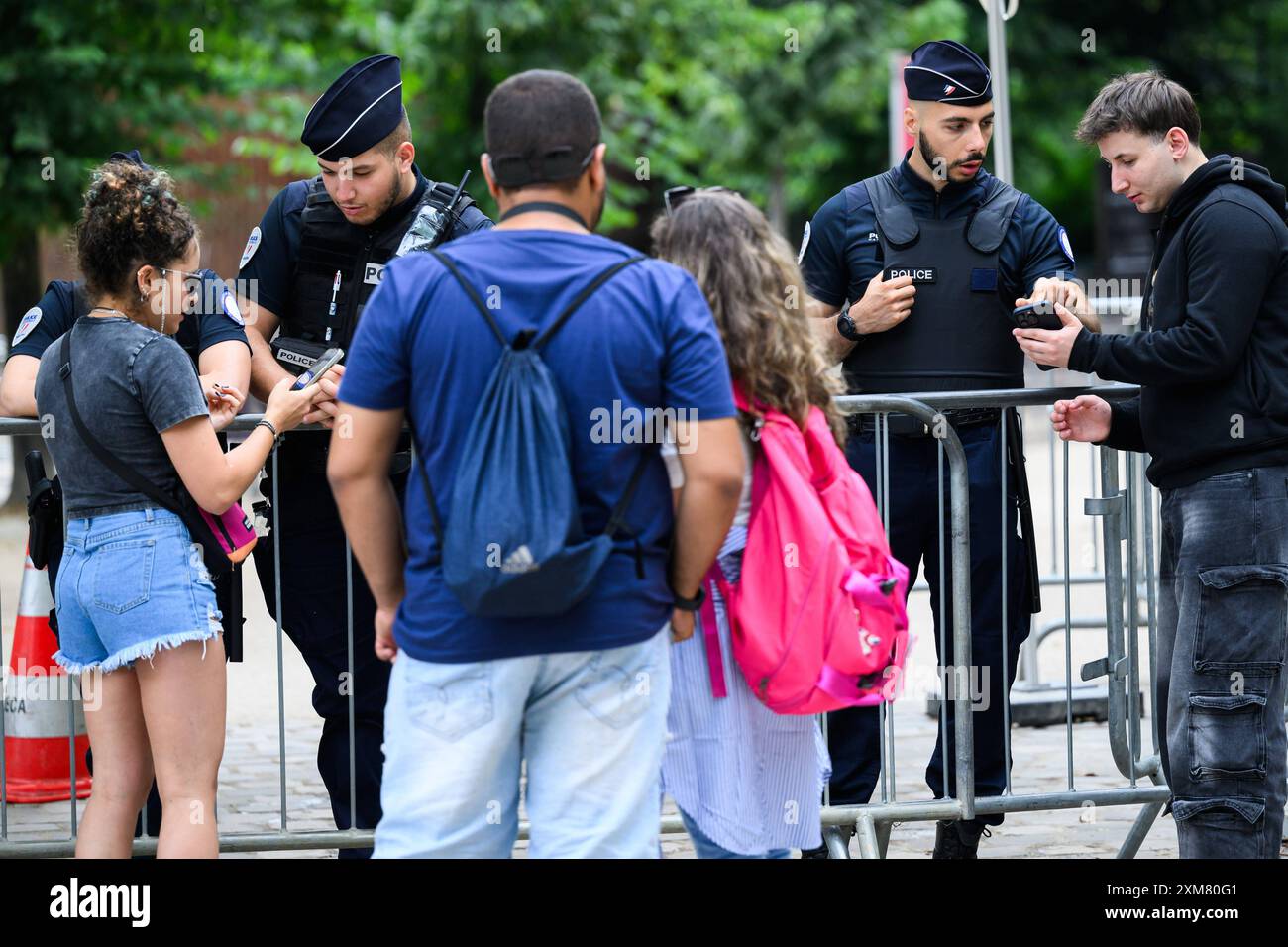 Paris, France, 260724. Everything is ready for today s opening of the Paris 2024 Olympic Games ...