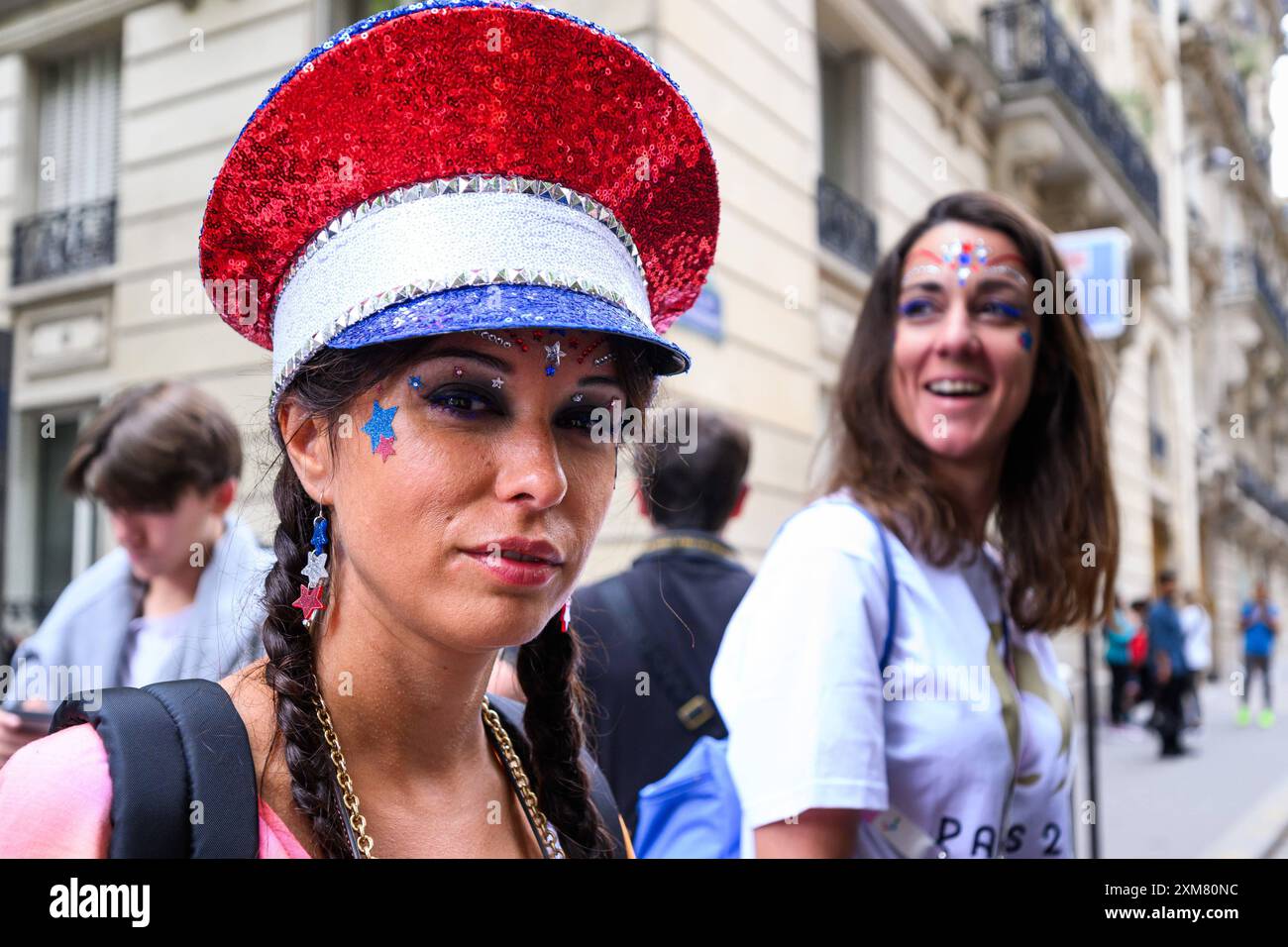 Paris, France, 260724. Everything is ready for today s opening of the ...