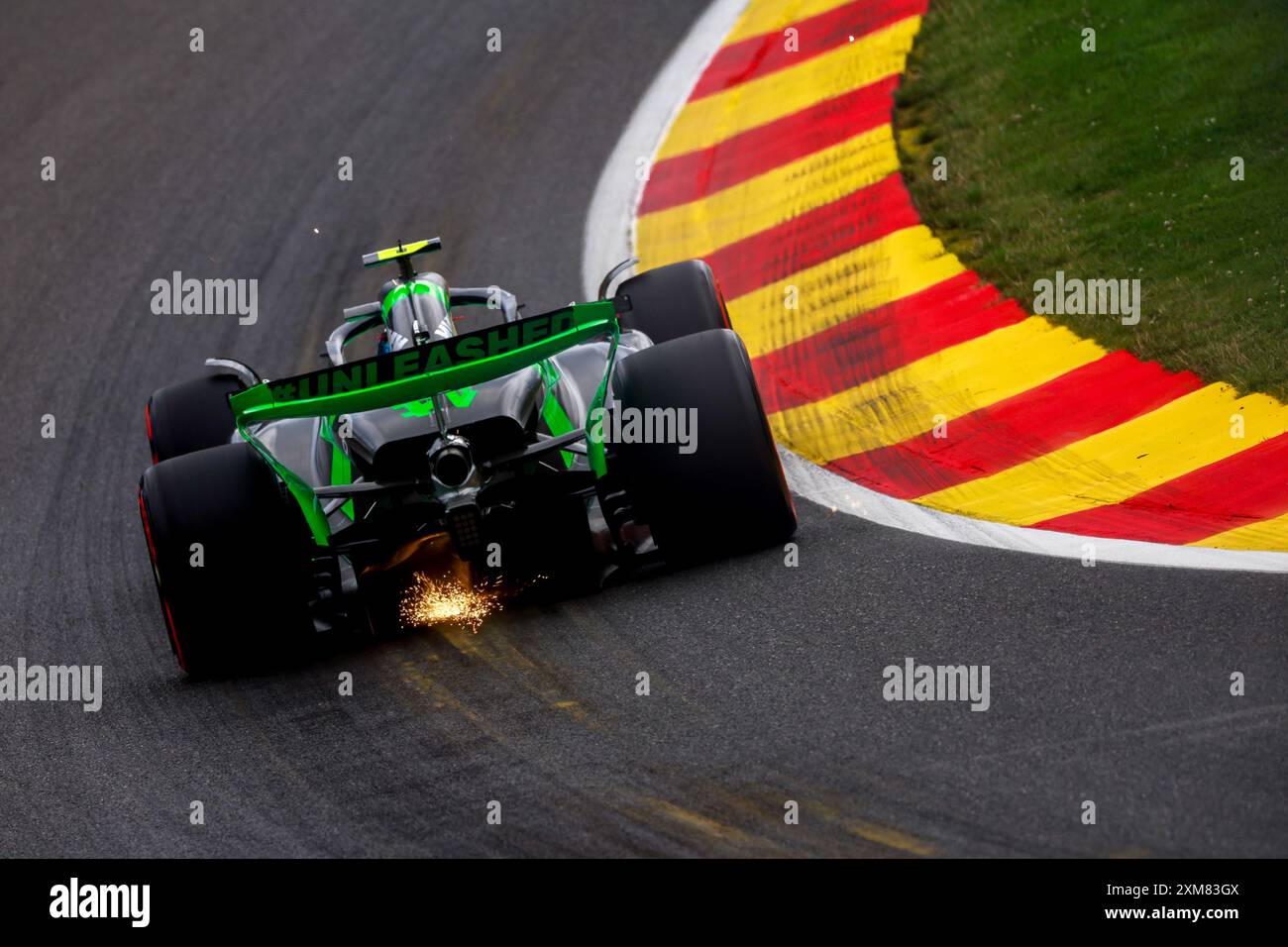 24 ZHOU Guanyu (chi), Stake F1 Team Kick Sauber C44, action during the Formula 1 Rolex Belgian ...