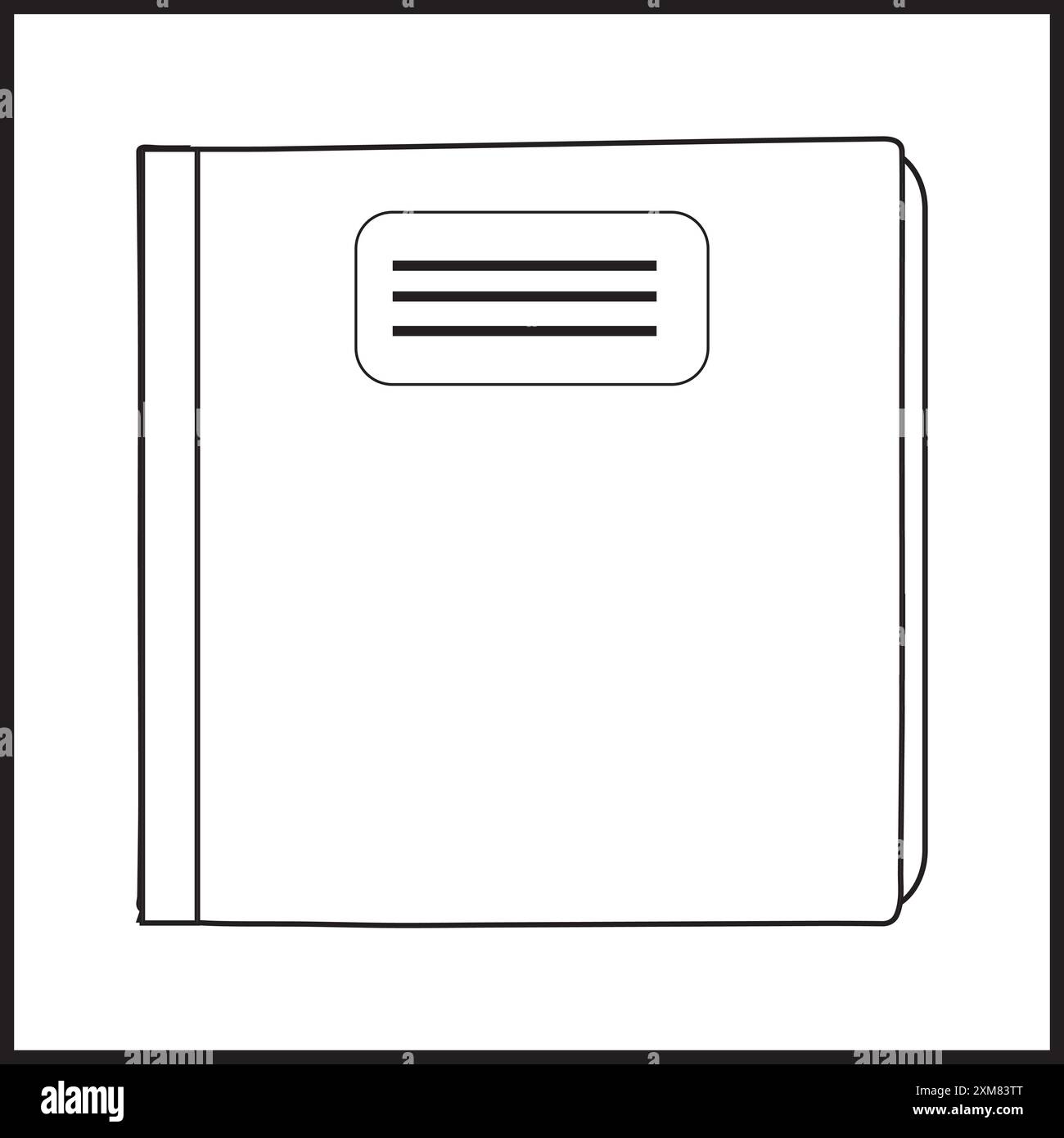 Black Book icon Simple book symbol pictogram illustration, Cartoon open ...