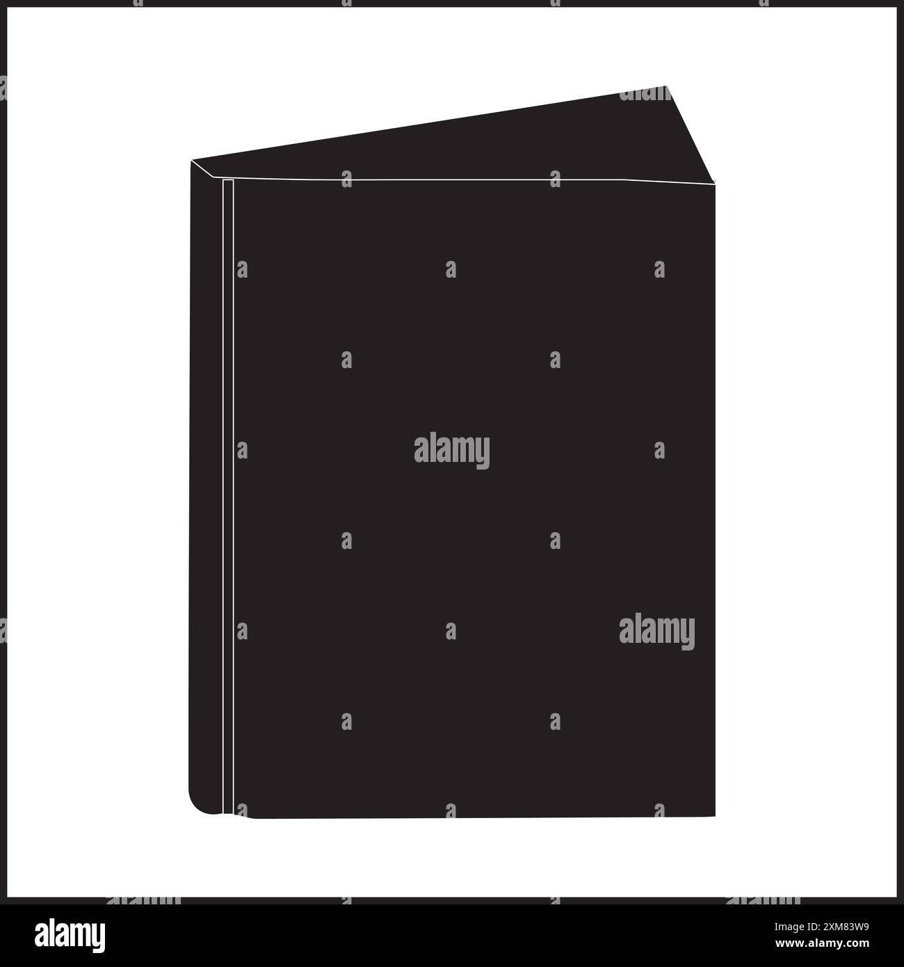 Black Book icon Simple book symbol pictogram illustration, Cartoon open ...