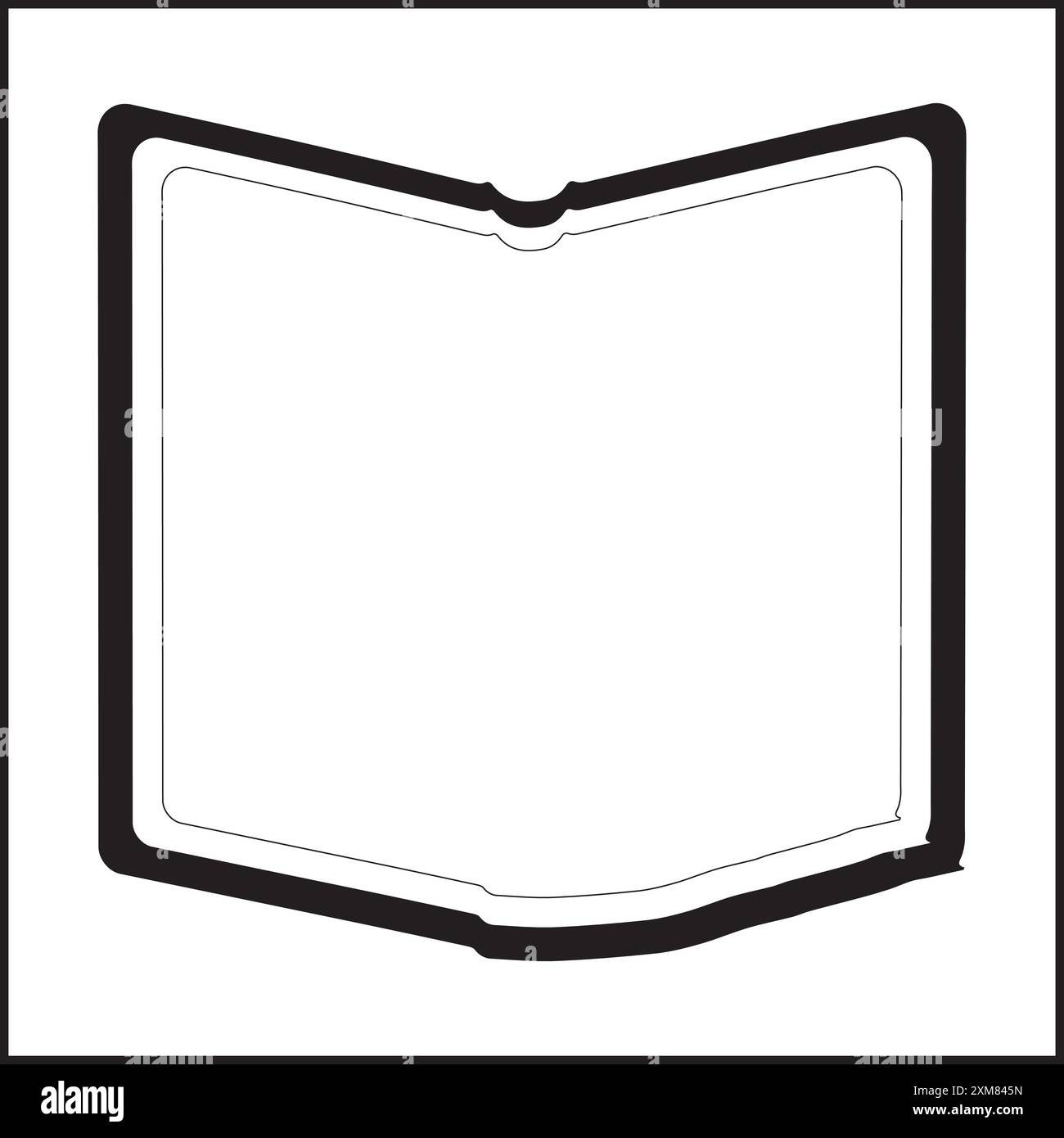 Black Book icon Simple book symbol pictogram illustration, Cartoon open ...