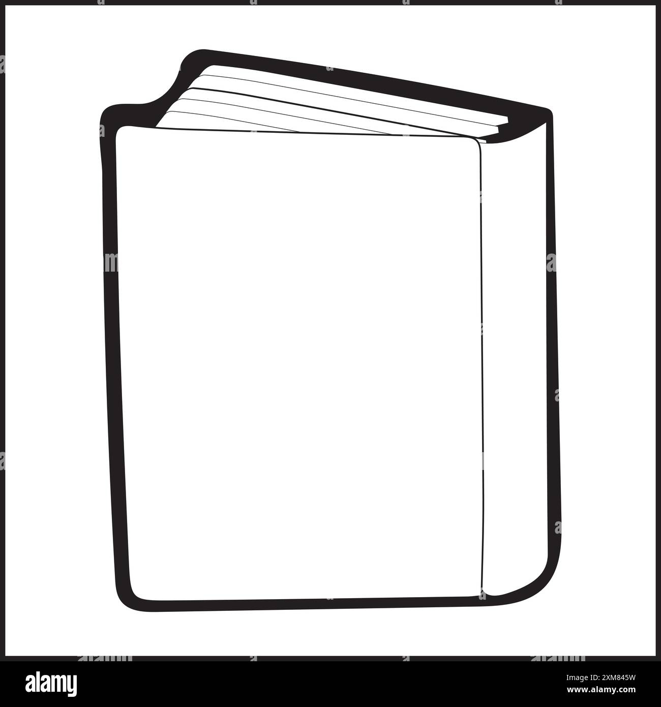 Black Book icon Simple book symbol pictogram illustration, Cartoon open ...