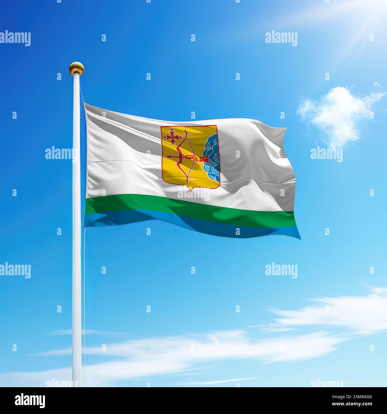 Kirov flag hi-res stock photography and images - Alamy