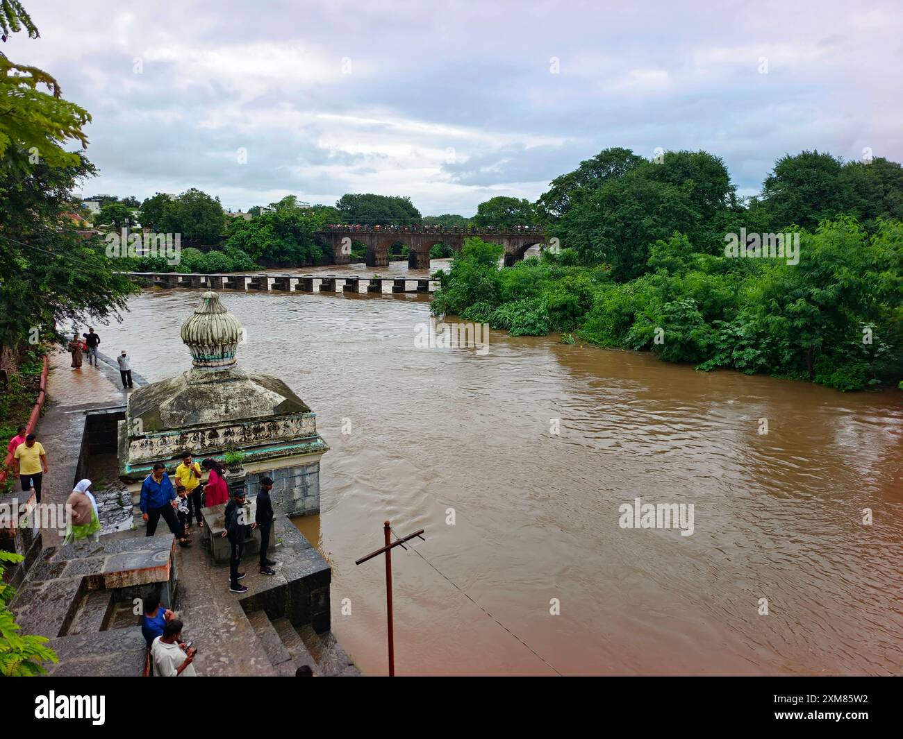 Lord shiva temple river hi-res stock photography and images - Alamy