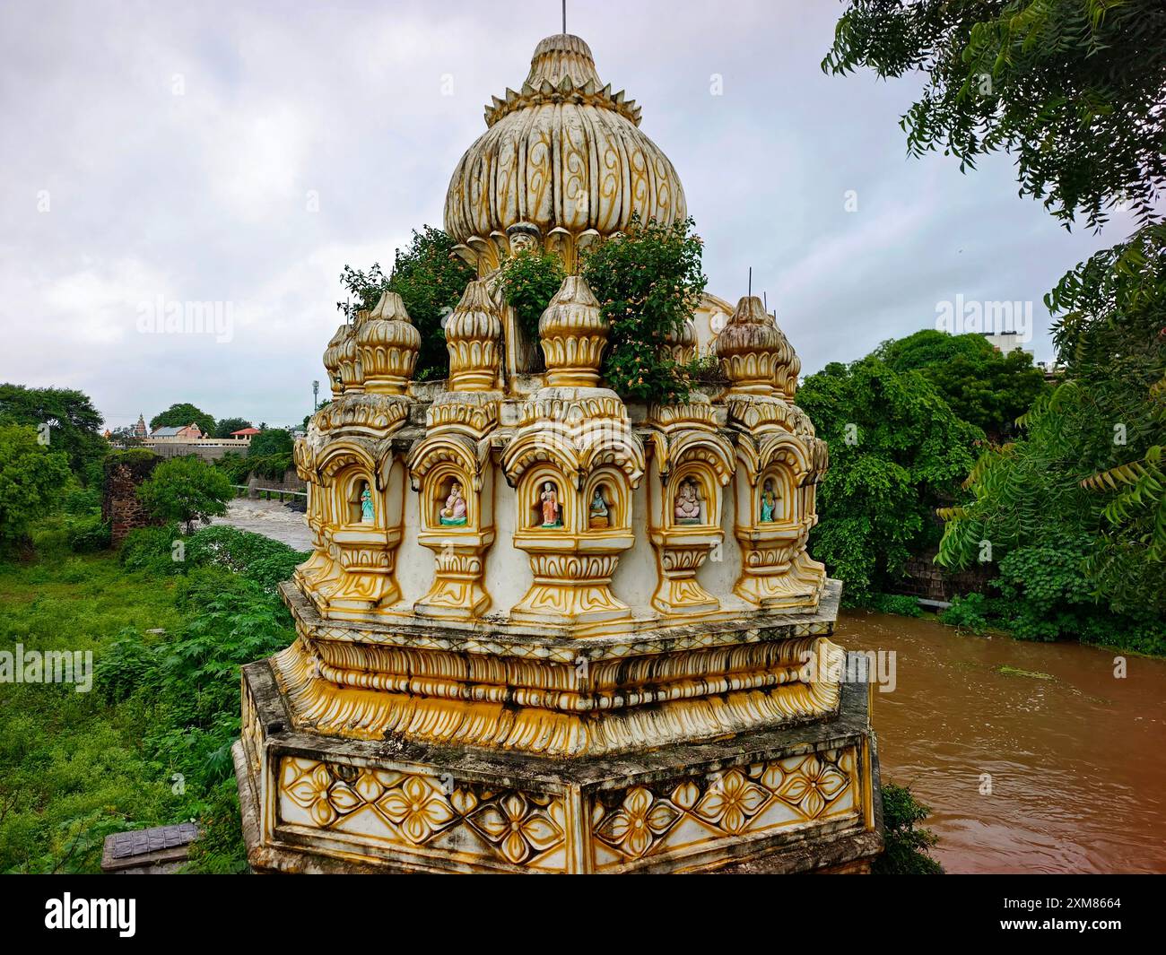 25-07-2024, Saswad, India, Sangameshwar Temple, Ancient Sangameshwar ...