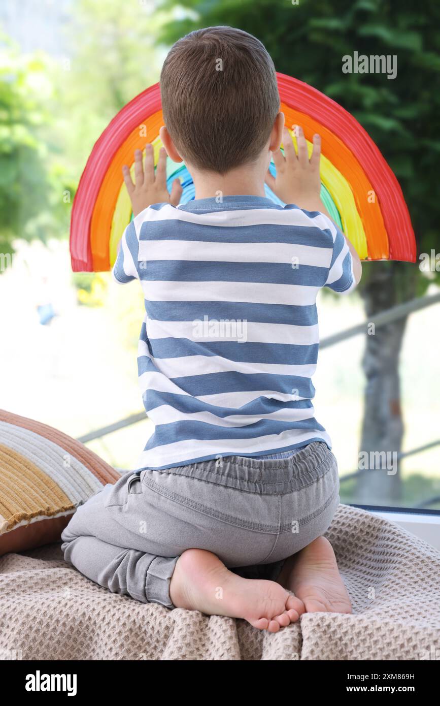Touching rainbow hi-res stock photography and images - Alamy