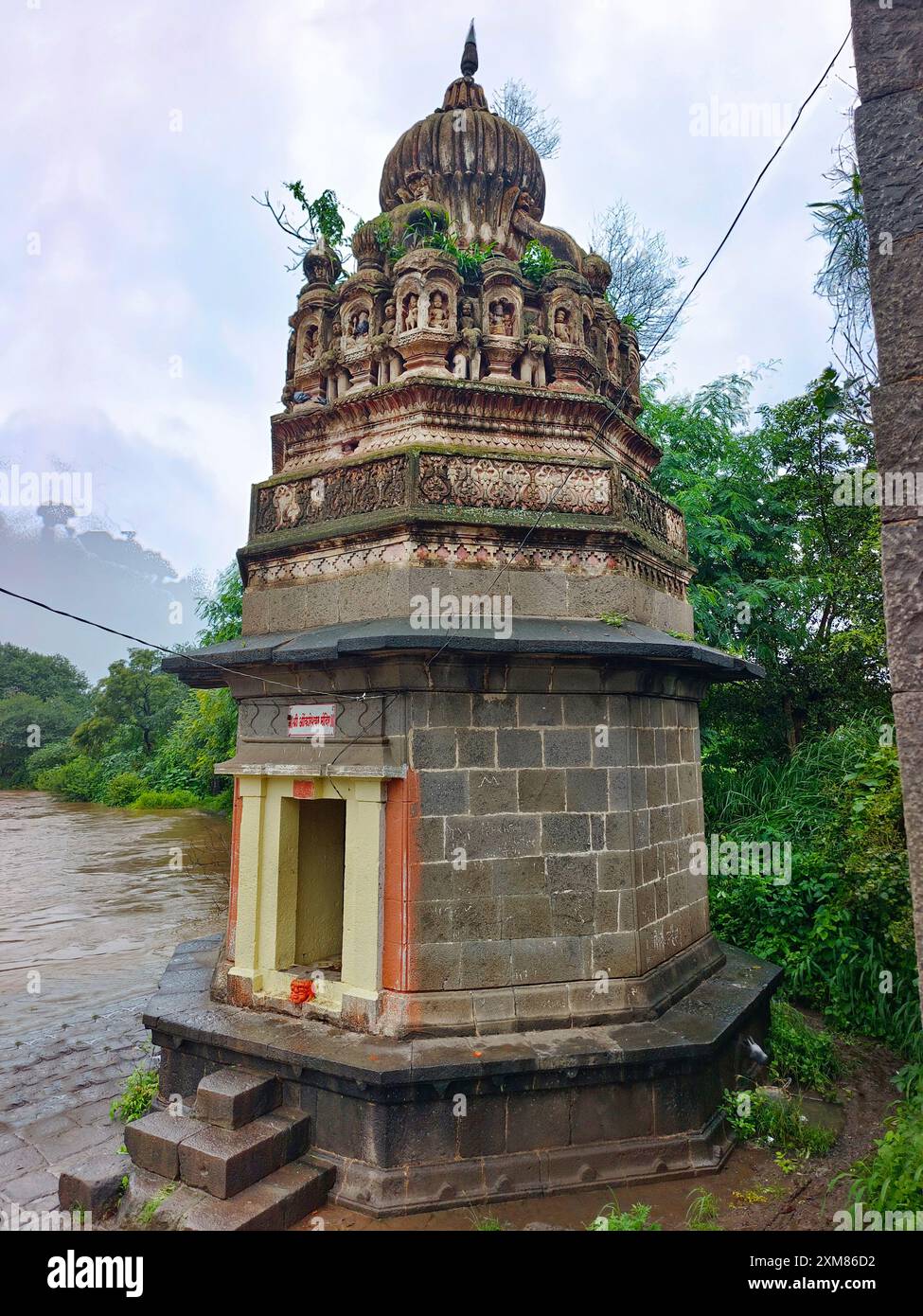 25-07-2024, Saswad, India, Sangameshwar Temple, Ancient Sangameshwar ...