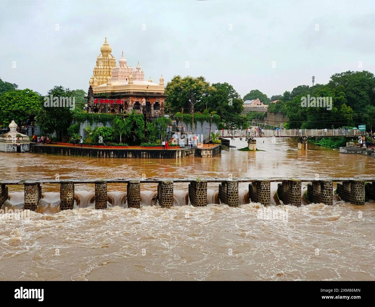 25-07-2024, Saswad, India, Sangameshwar Temple, Ancient Sangameshwar ...
