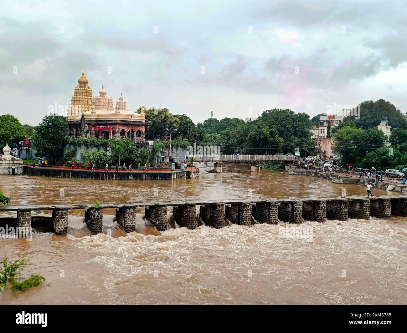25 July 2024, Saswad, India, Ancient Sangameshwar Temple, Ancient ...