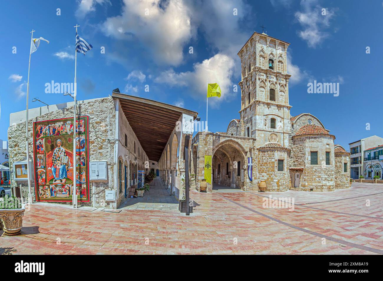 LARNACA, CYPRUS - JUNE 17, 2024: The Church of Saint Lazarus, a ...