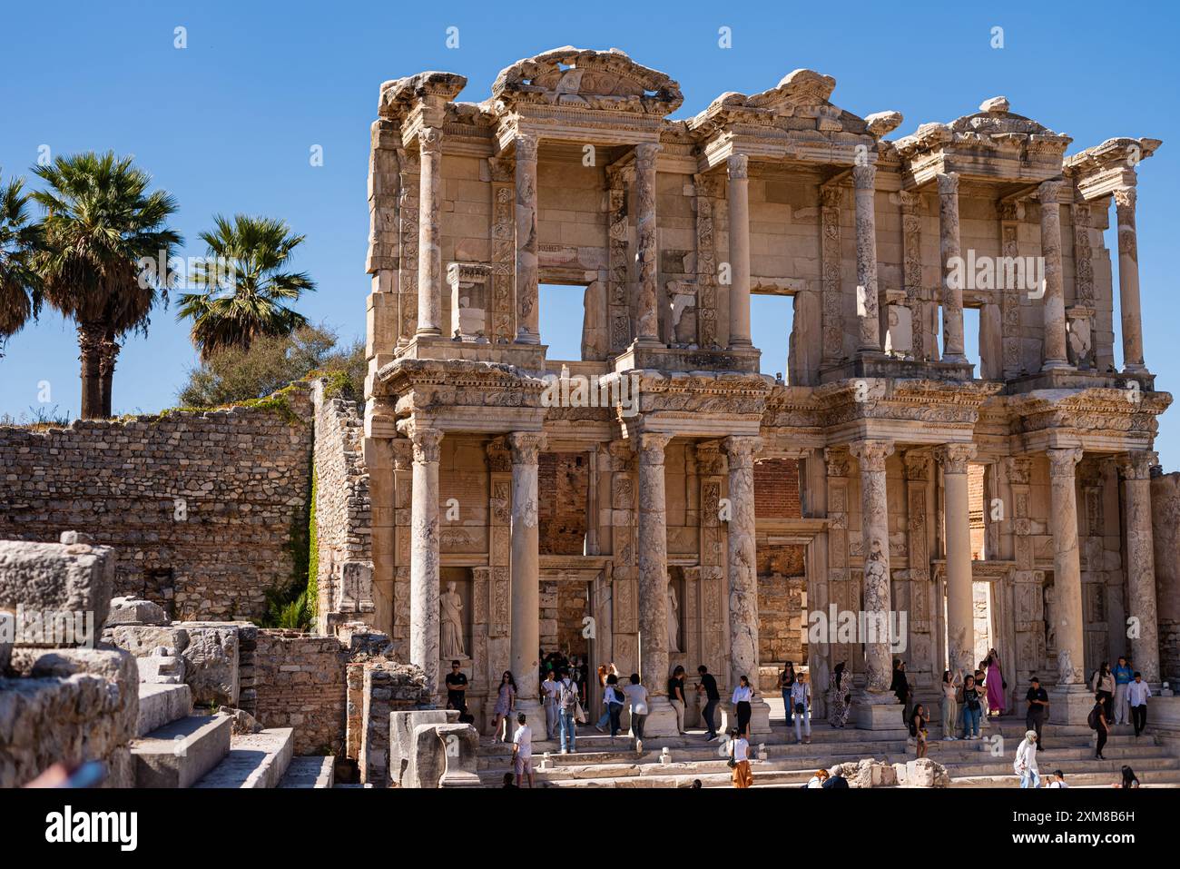 Library celsus ephesus greek inscription hi-res stock photography and ...