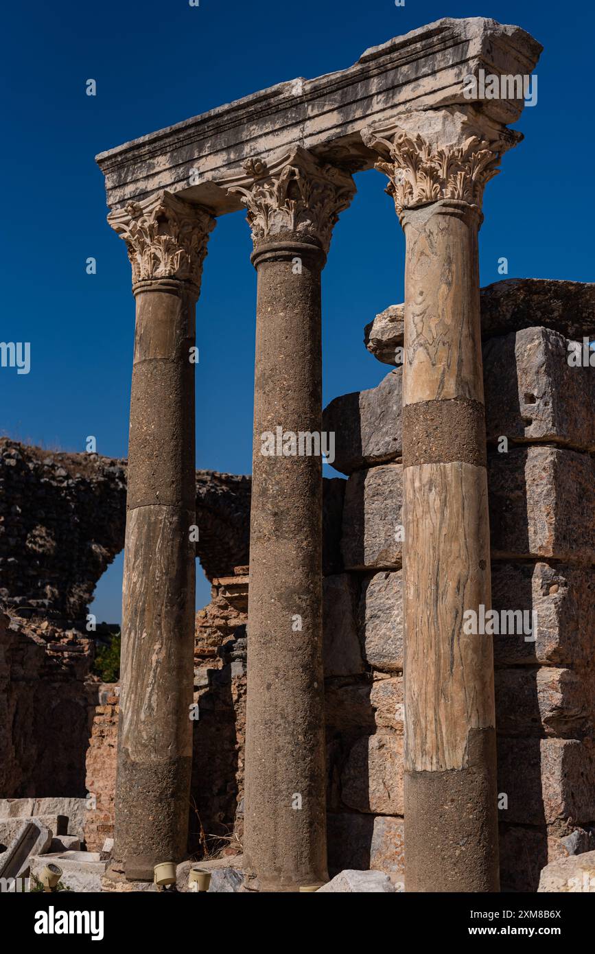 Library celsus ephesus greek inscription hi-res stock photography and ...