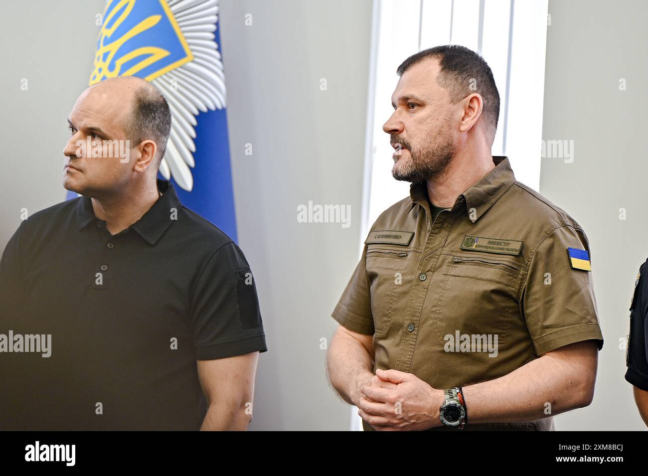 LVIV, UKRAINE - JULY 26, 2024 - Minister of Internal Affairs of Ukraine ...