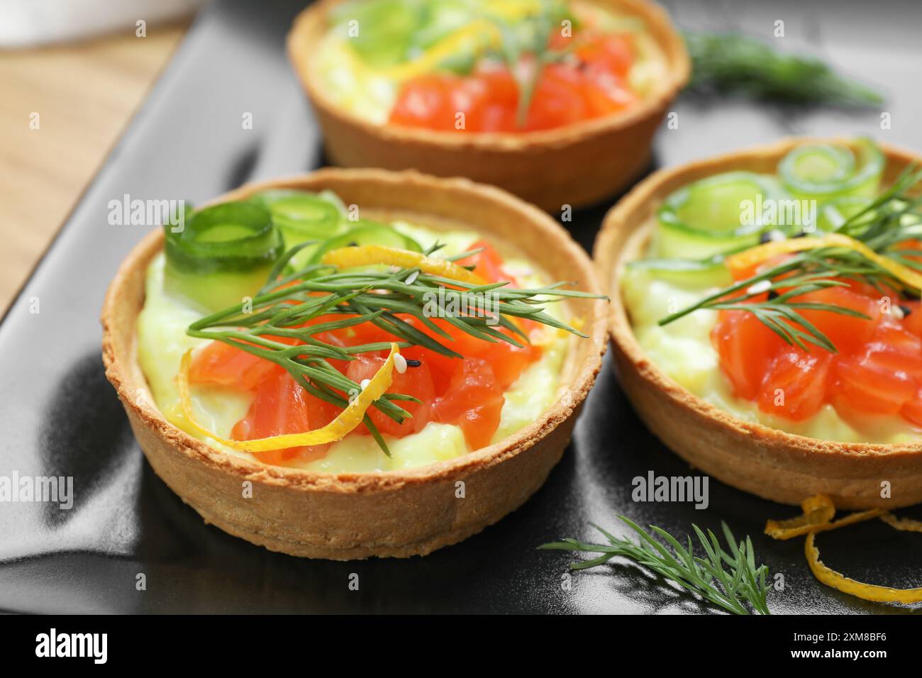 Food delicious canapes cucumber hi-res stock photography and images - Alamy