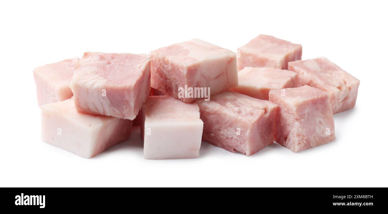 Raw pork meat cut cubes hi-res stock photography and images - Alamy