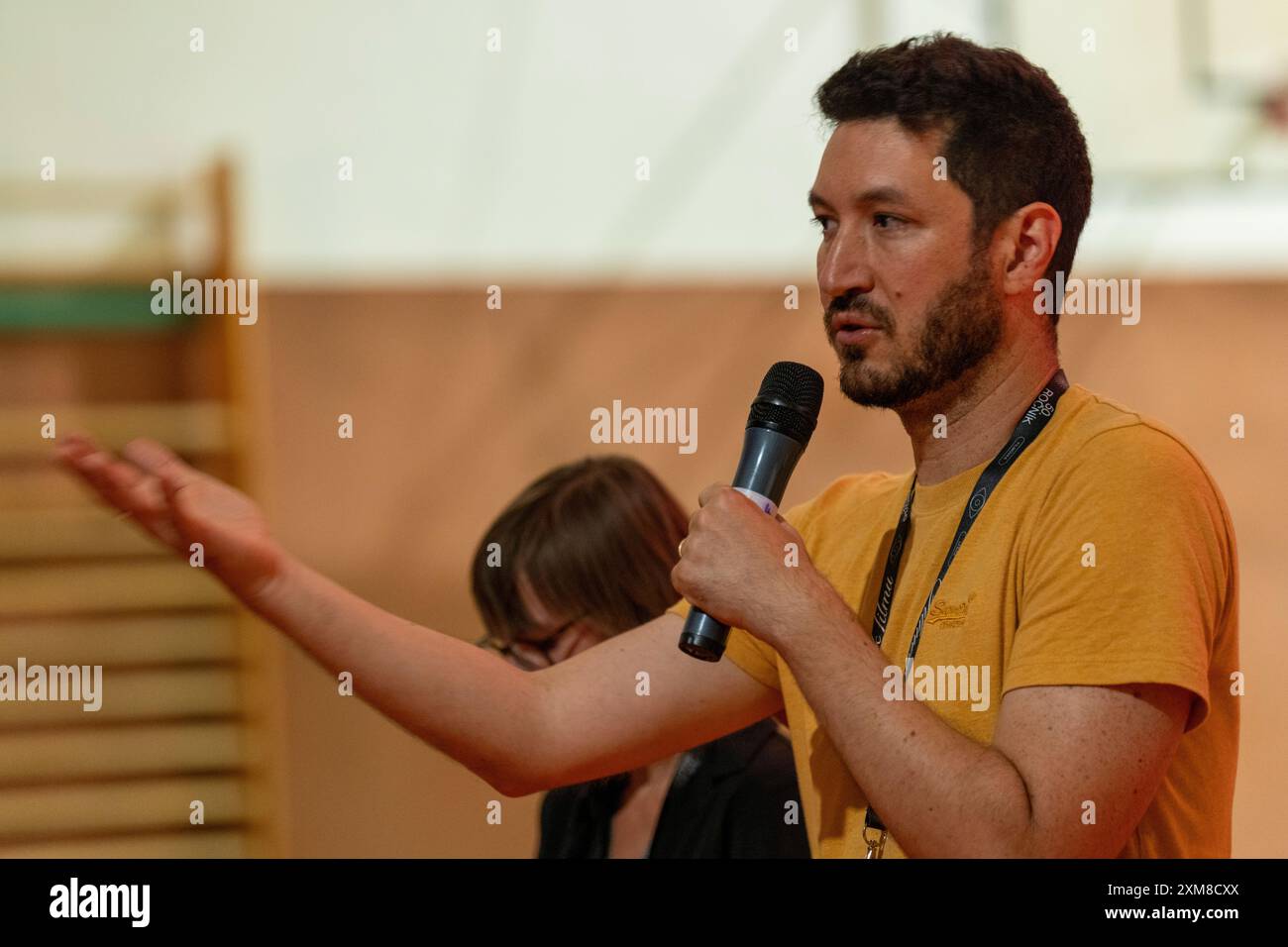 Film historian Valerio Coladonato attends the 50th Summer film School ...
