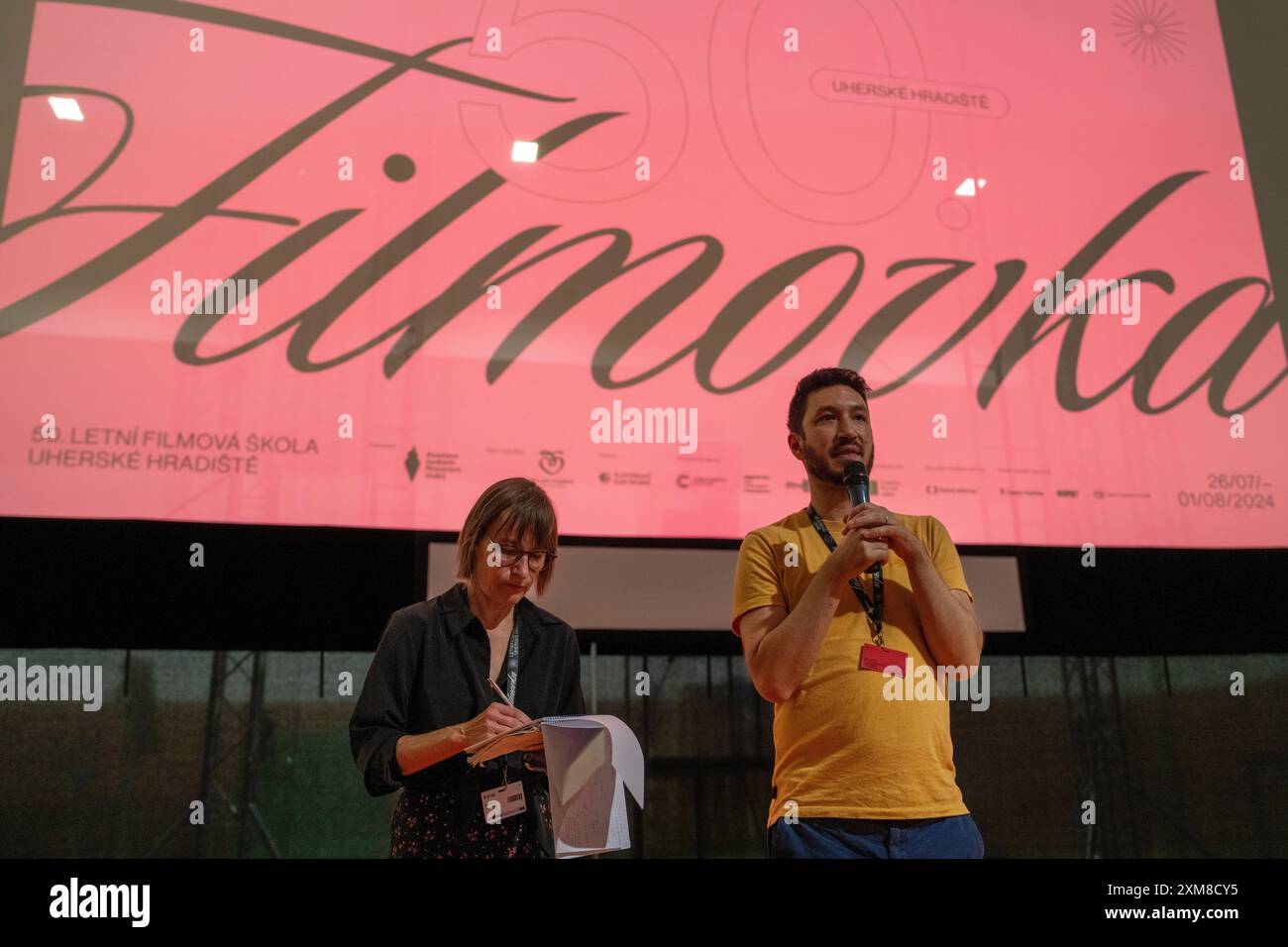 Film historian Valerio Coladonato attends the 50th Summer film School ...