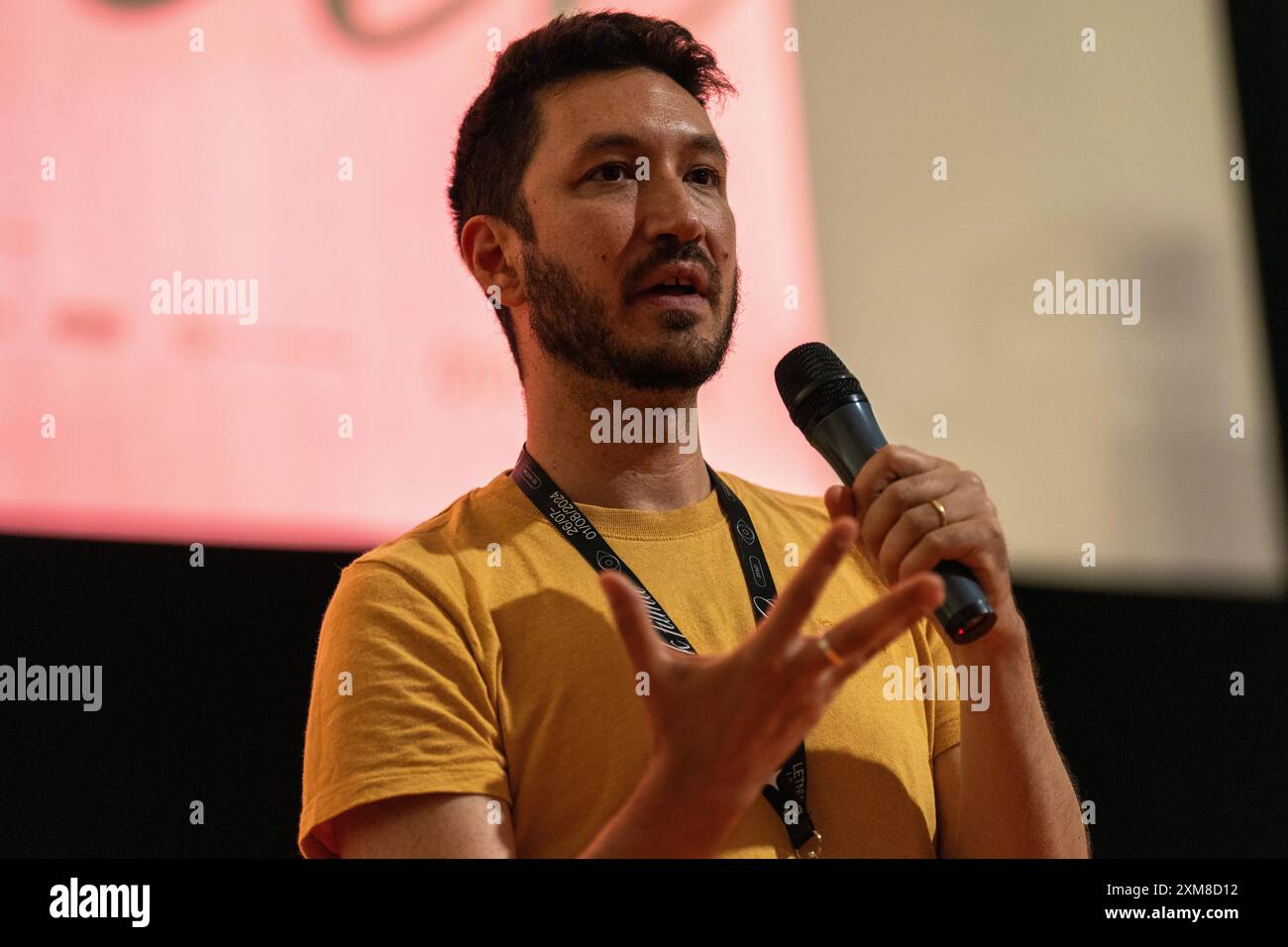 Film historian Valerio Coladonato attends the 50th Summer film School ...