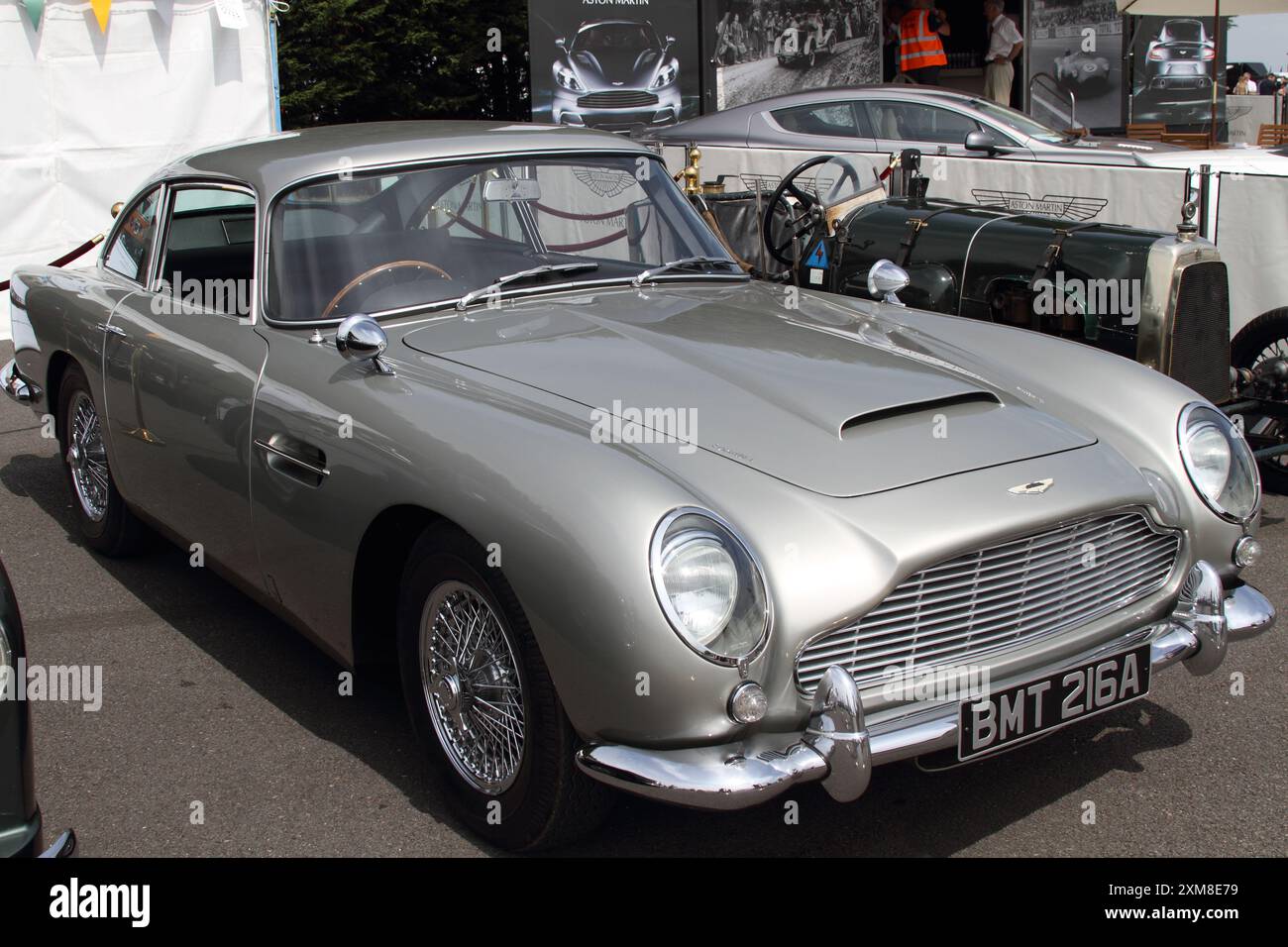 James Bond's DB5 Aston Martin Stock Photo - Alamy