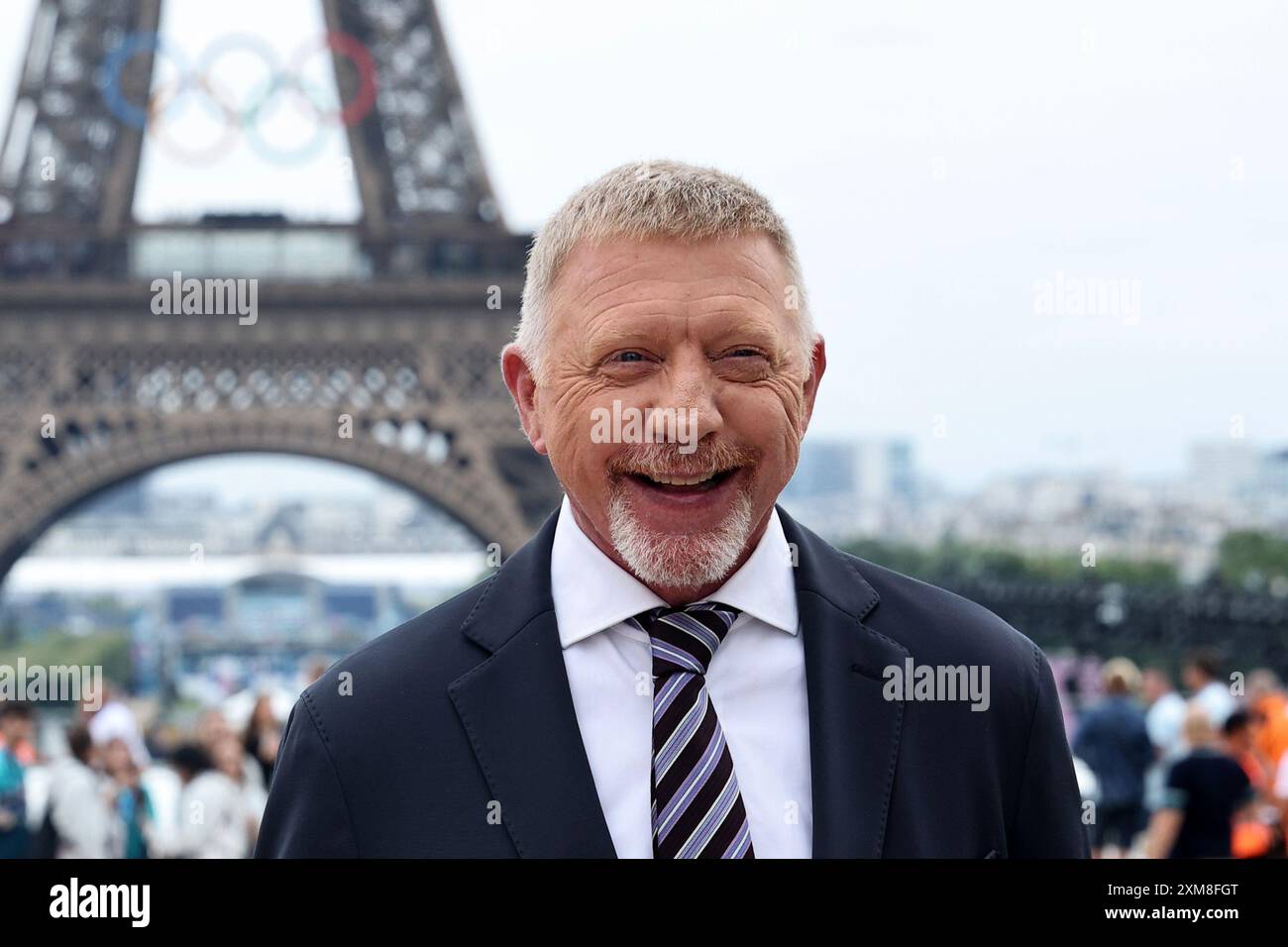 Paris, France. 26th July, 2024. Olympia, Paris 2024, opening ceremony ...